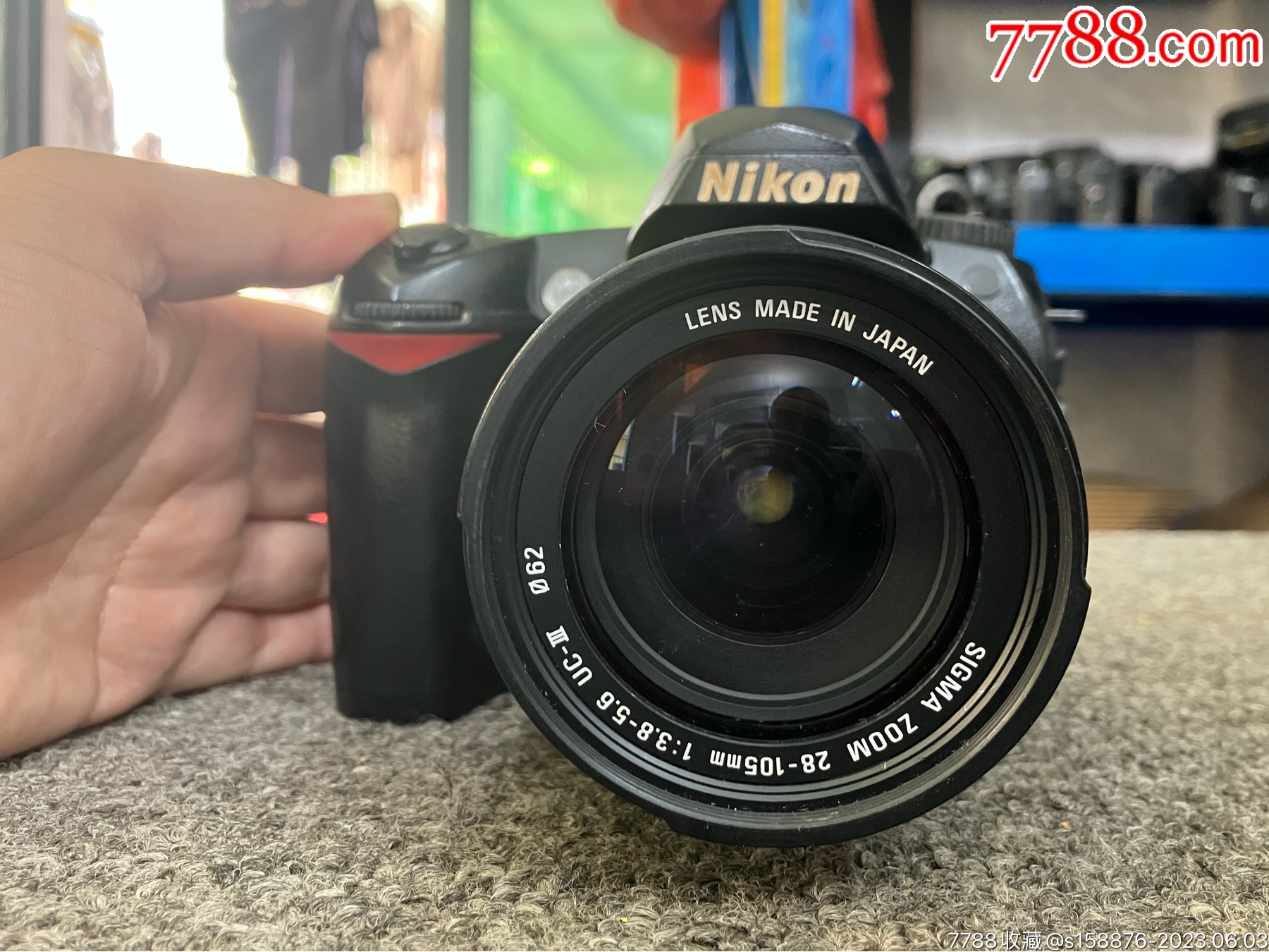 尼康D70相机配适马28-105镜头套机__【7788收藏__收藏热线】