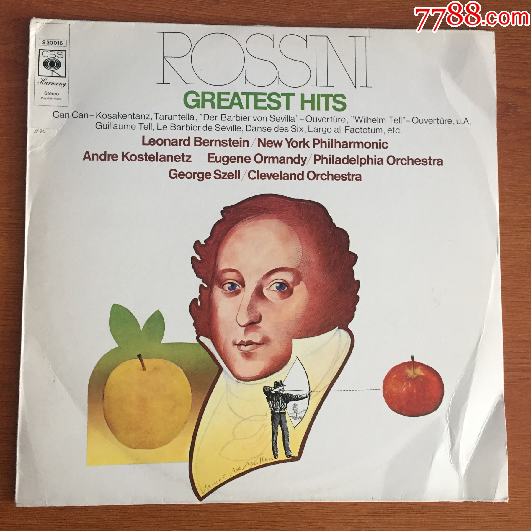 罗西尼作品-12寸黑胶LP-A88_海外唱片/胶片_碟行音像制品店【7788收藏__收藏热线】