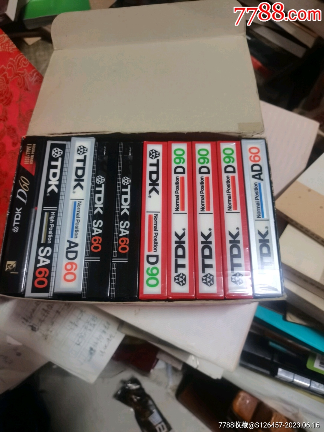 Tdk末开封10盘合售_磁带/卡带_白桦人家【7788收藏__收藏热线】