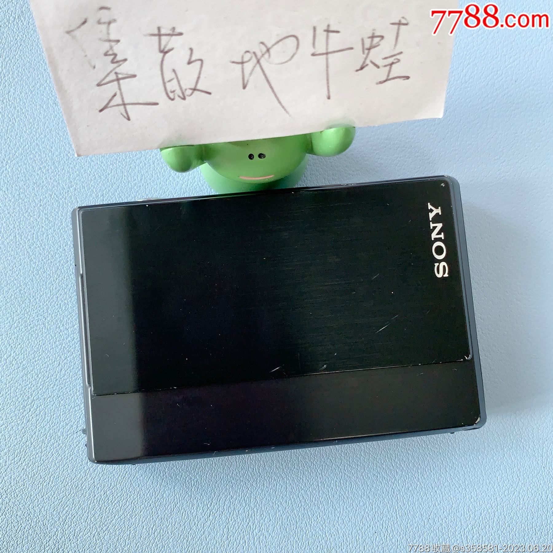 索尼T100，CCD相机滑盖复古相机卡片机__【7788收藏__收藏热线】
