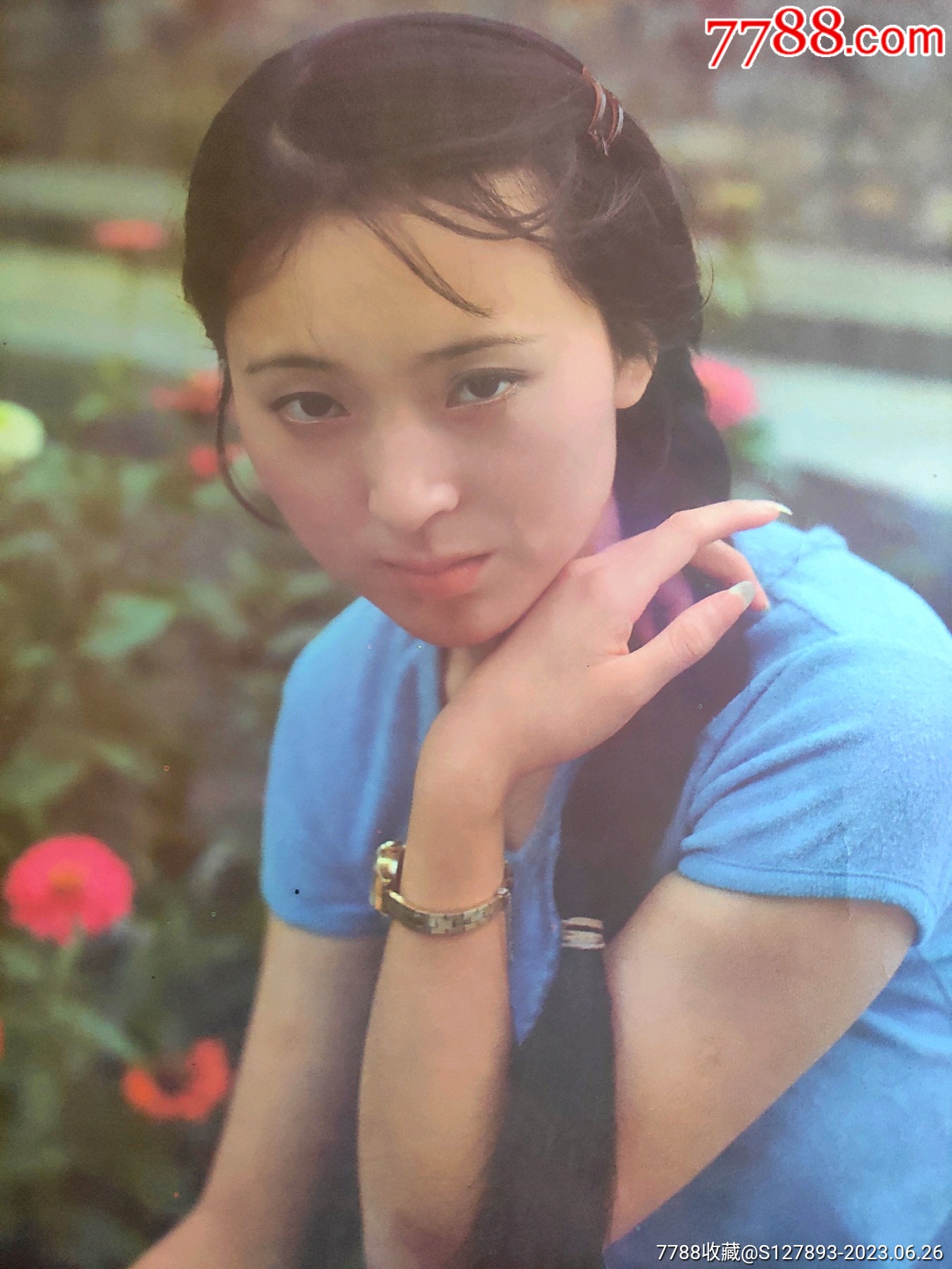 1990年年历画：《红楼梦》林黛玉扮演者-陈晓旭（全新）_宣传画_天德堂【7788收藏__收藏热线】