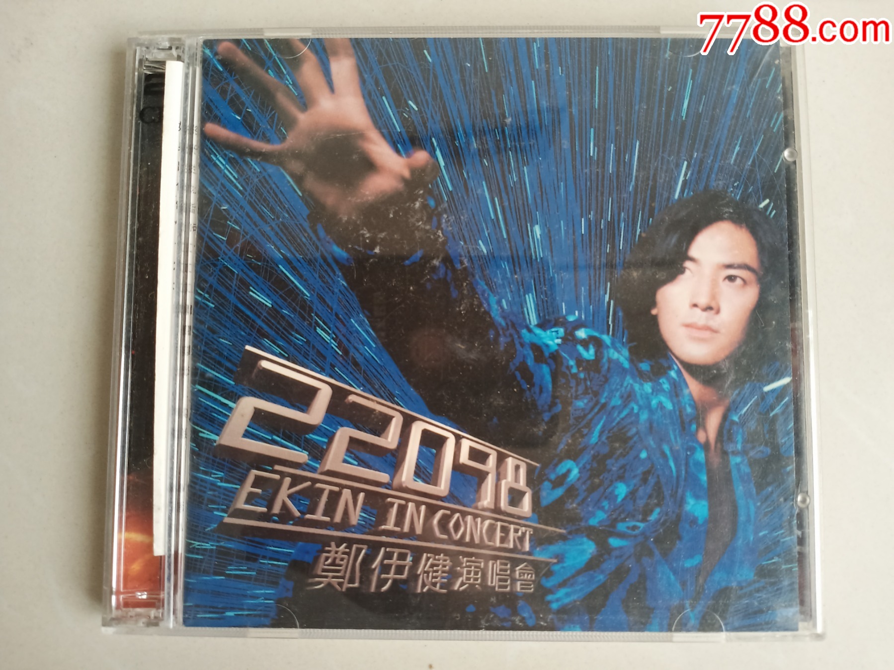 郑伊健演唱会吻感友情岁月港台原版2CD__【7788收藏__收藏热线】