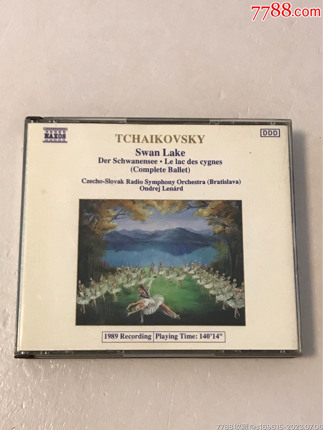 柴可夫斯基一一天鹅湖2CD（外版）-音乐CD-7788商城__七七八八商品交易平台(7788.com)