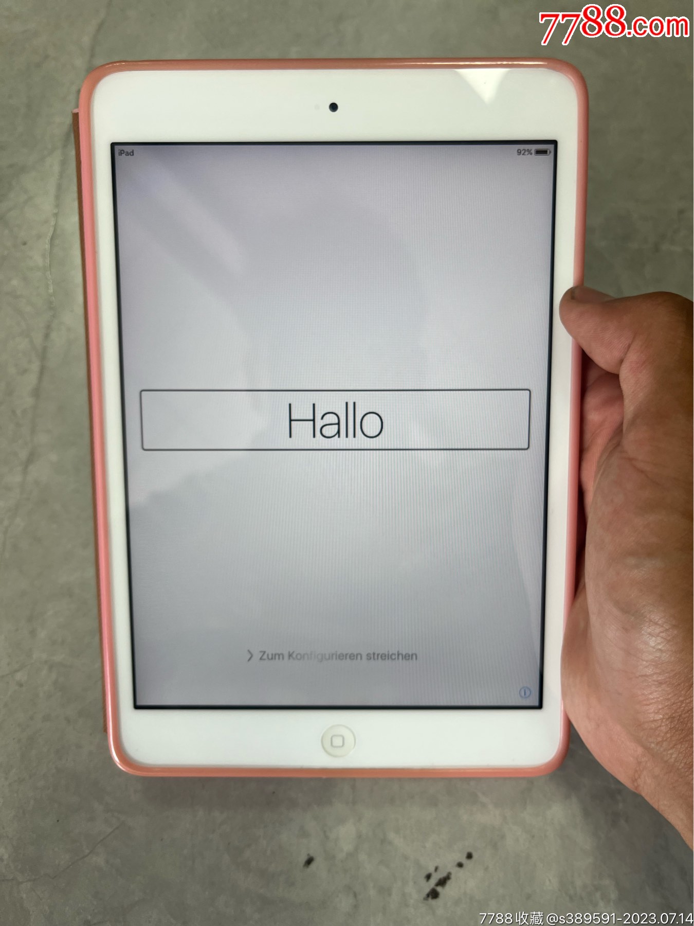 苹果ipad一个（配件机出）_平板电脑_全百万【7788收藏__收藏热线】
