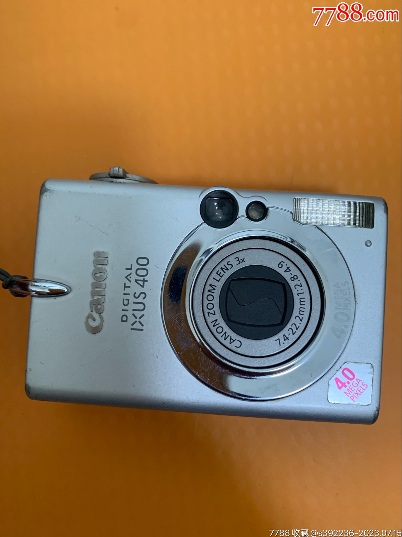 佳能ixus400数码相机__【7788收藏__收藏热线】