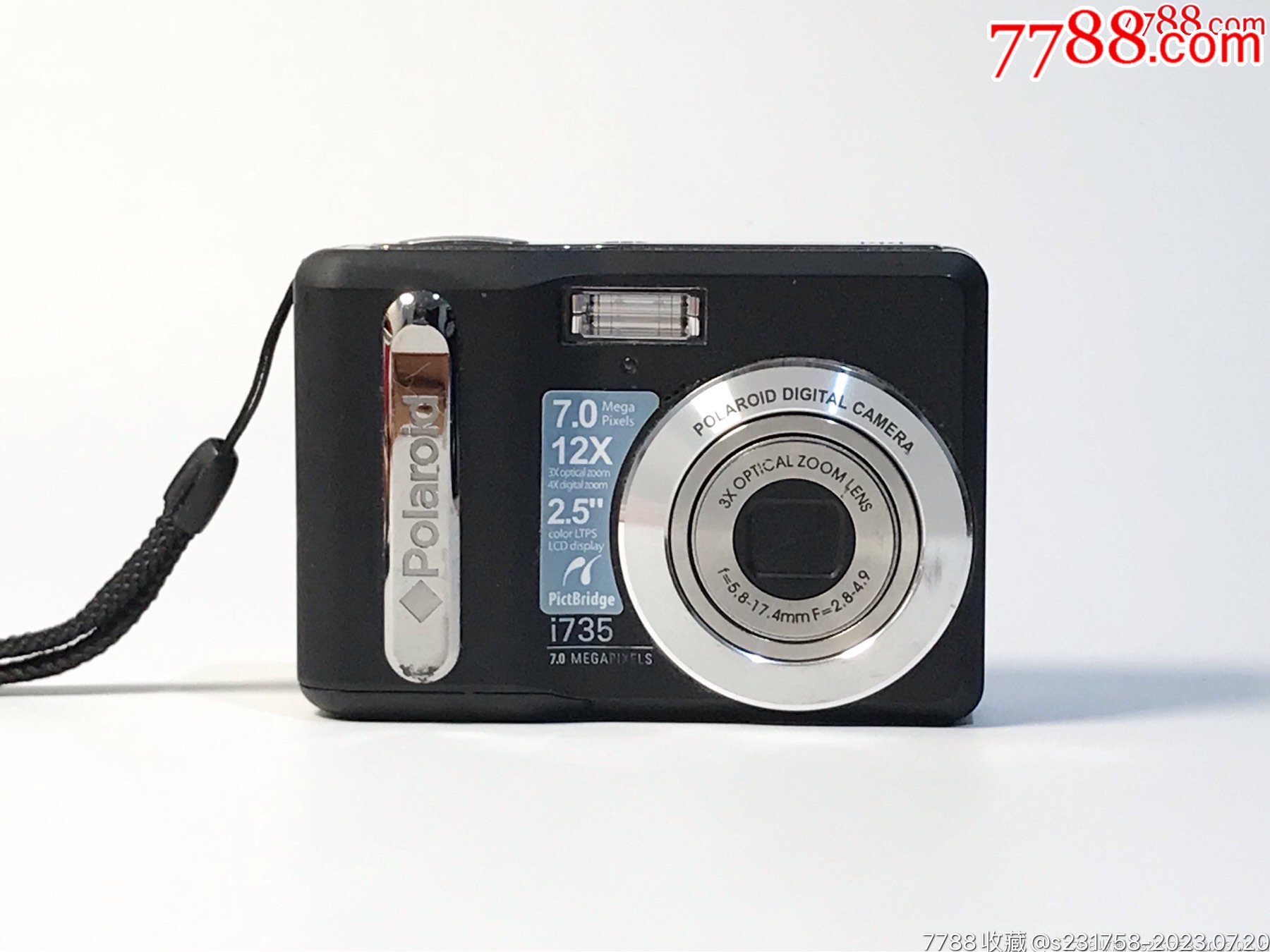 宝丽来i735复古CCD数码相机，拍照正常_卡片机/数码相机_趣玩小铺【7788收藏__收藏热线】