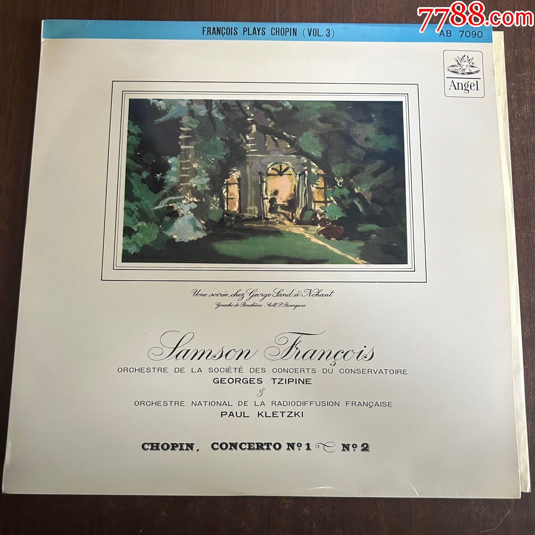 肖邦-钢琴协奏曲-弗朗索瓦演奏-12寸黑胶LP-A91_海外唱片/胶片_碟行音像制品店【7788收藏__收藏热线】
