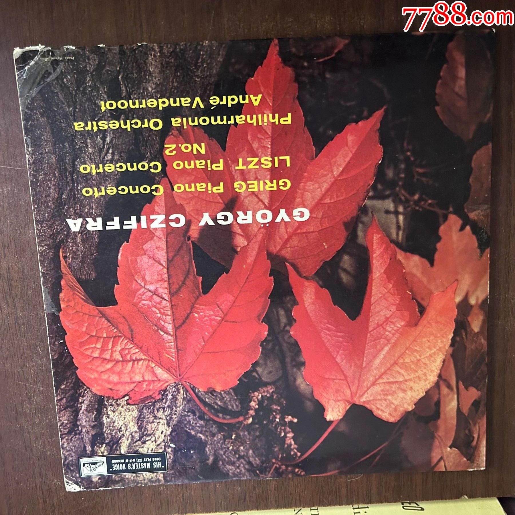 格里格-李斯特钢琴协奏曲-范德诺特指挥-12寸黑胶LP-A40__【7788收藏__收藏热线】