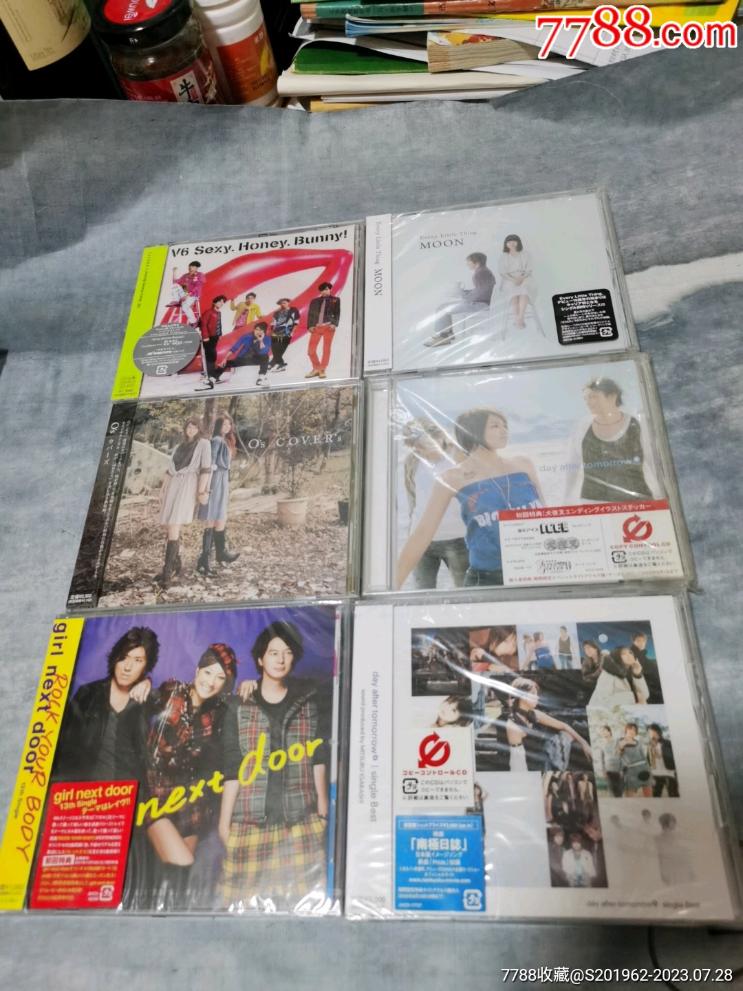 日本原版原封，全新未拆CD6种～mooncovers等_音乐CD_余岩磁带唱片专卖【7788收藏__收藏热线】