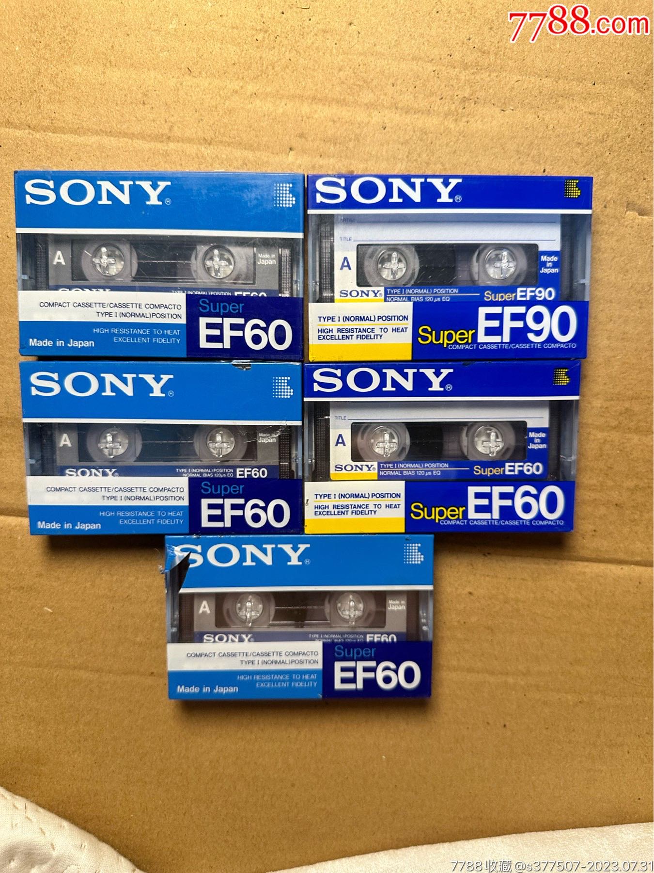 SONY-EF60_磁带/卡带_弘乐店铺【7788收藏__收藏热线】