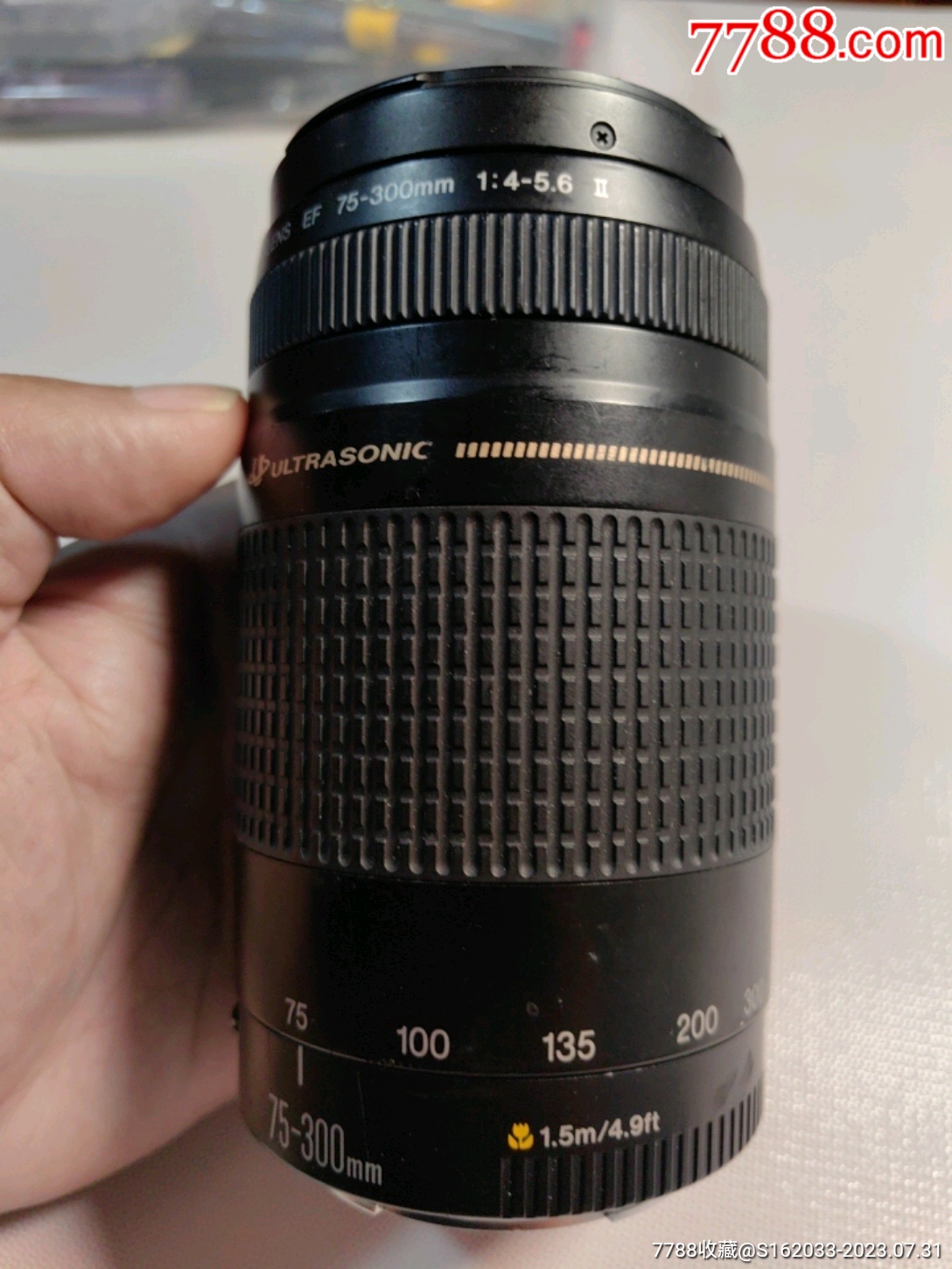 日本原产佳能EF75-300二代镜头_单反相机_霓虹之舶来时光【7788收藏__收藏热线】