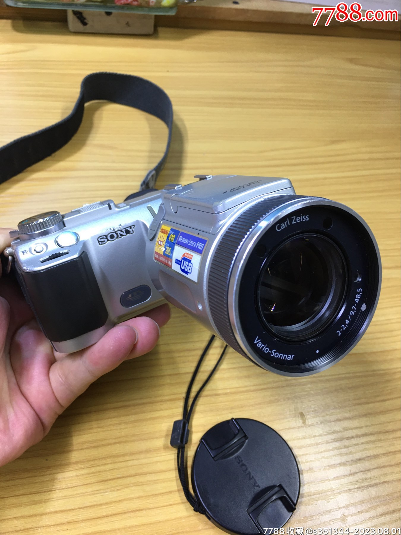 SONY索尼F717复古ccd相机、可旋转镜头（配件机）_卡片机/数码相机_街角的杂货铺【7788收藏__收藏热线】