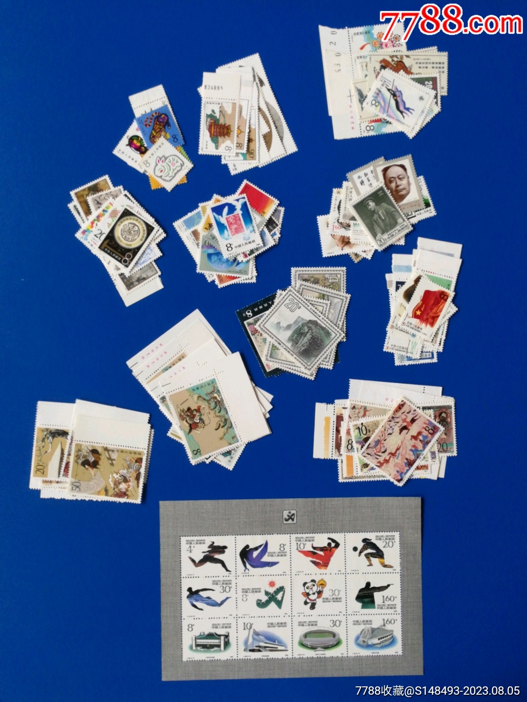 朱德等套票（部分品相不好，T80是本票）_“T”字邮票_越醇越香【7788收藏__收藏热线】