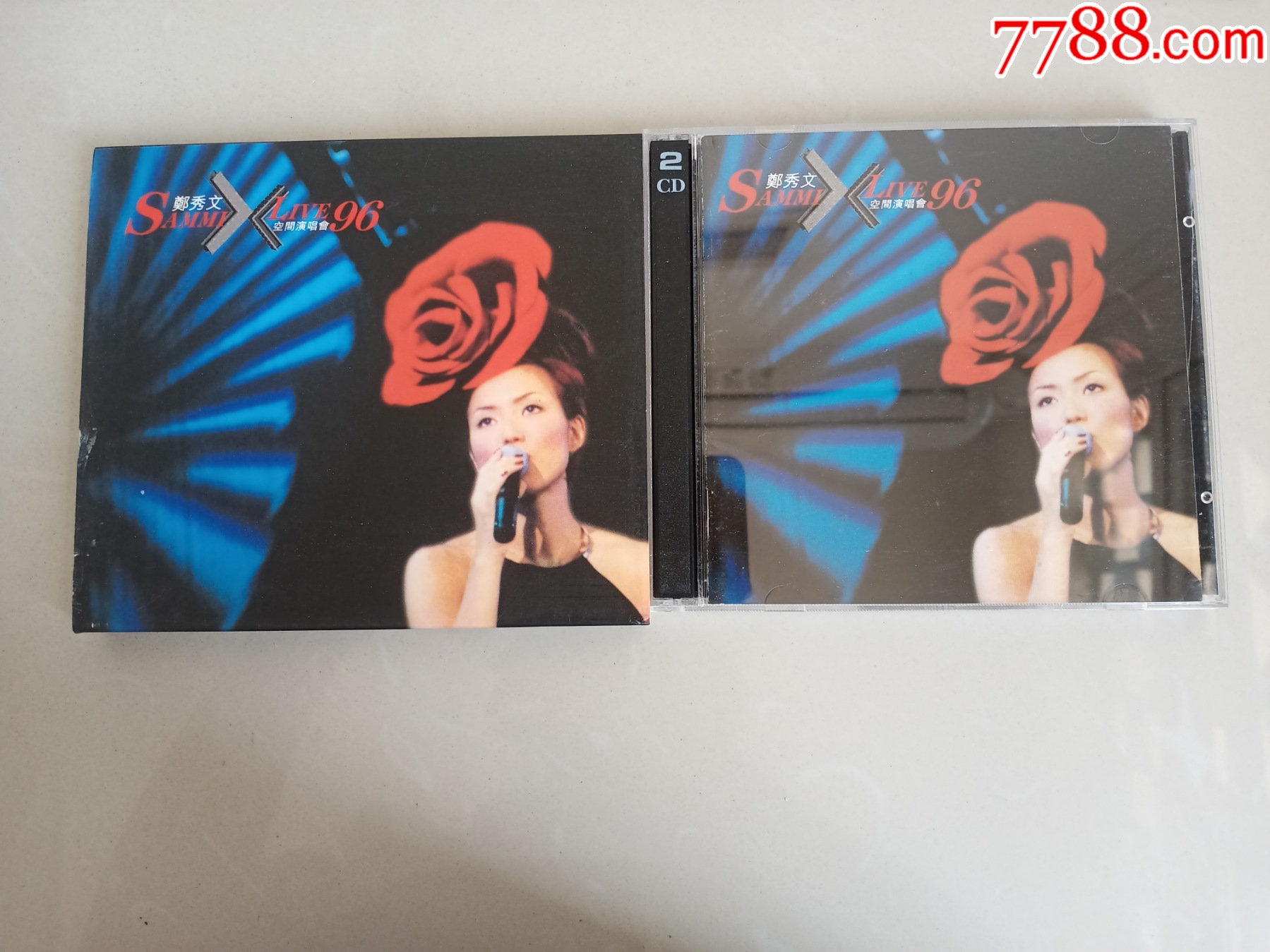 郑秀文96空间演唱会小心女人值得捨不得你原版2CD__【7788收藏__收藏热线】