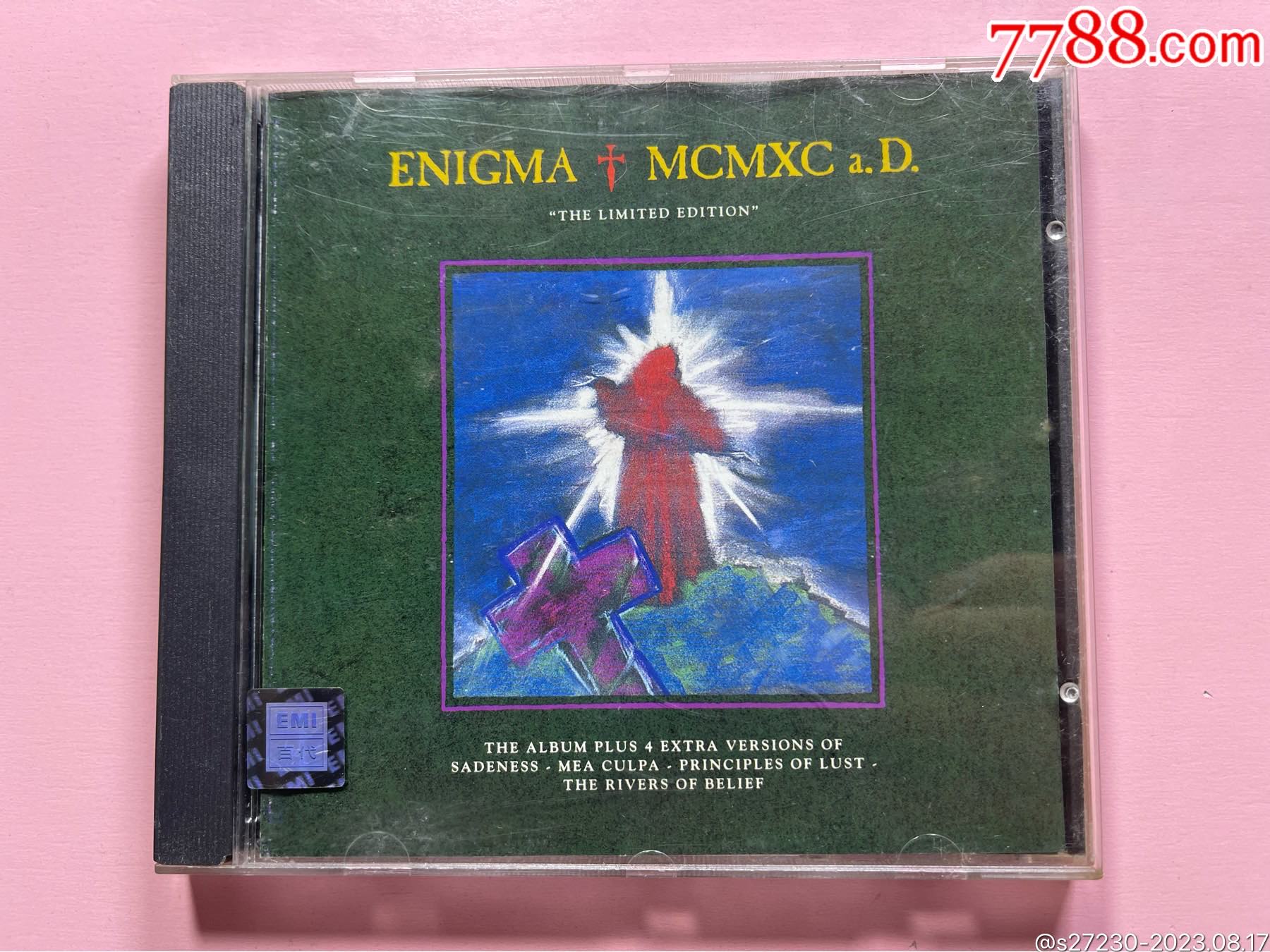 Enigma《谜》EMI版CD__【7788收藏__收藏热线】