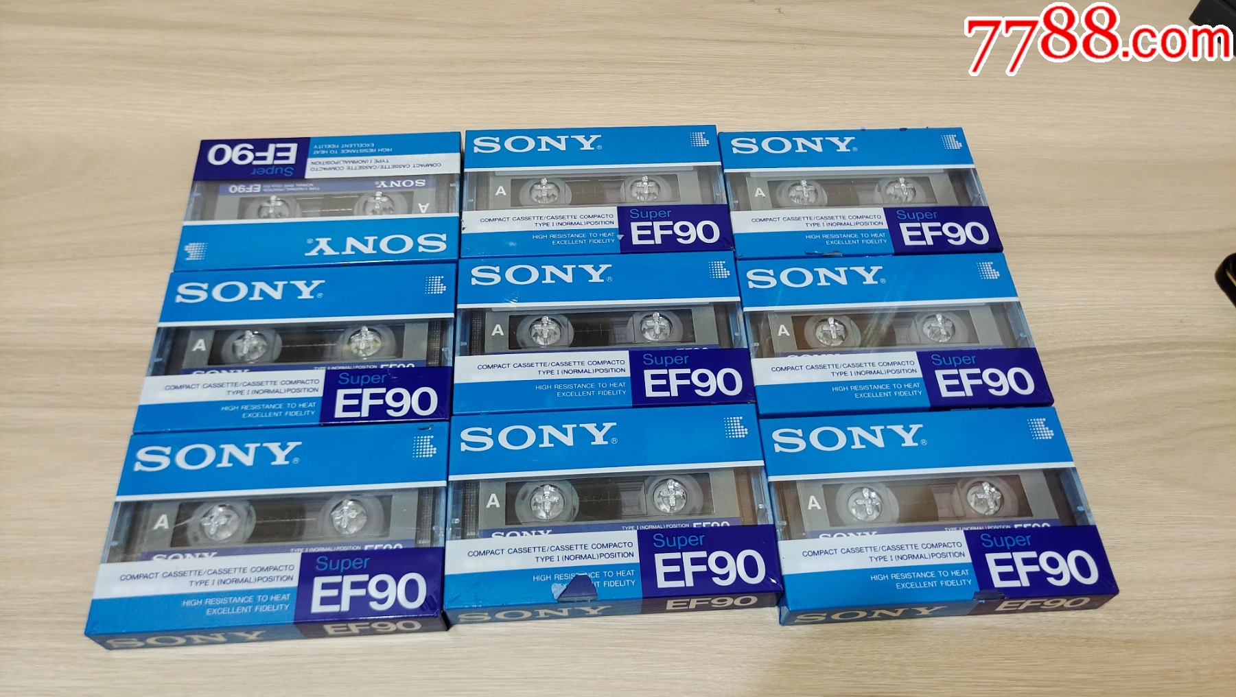 SONY.EF90《9盘合拍》全新未拆封_磁带/卡带_实事再在【7788收藏__收藏热线】
