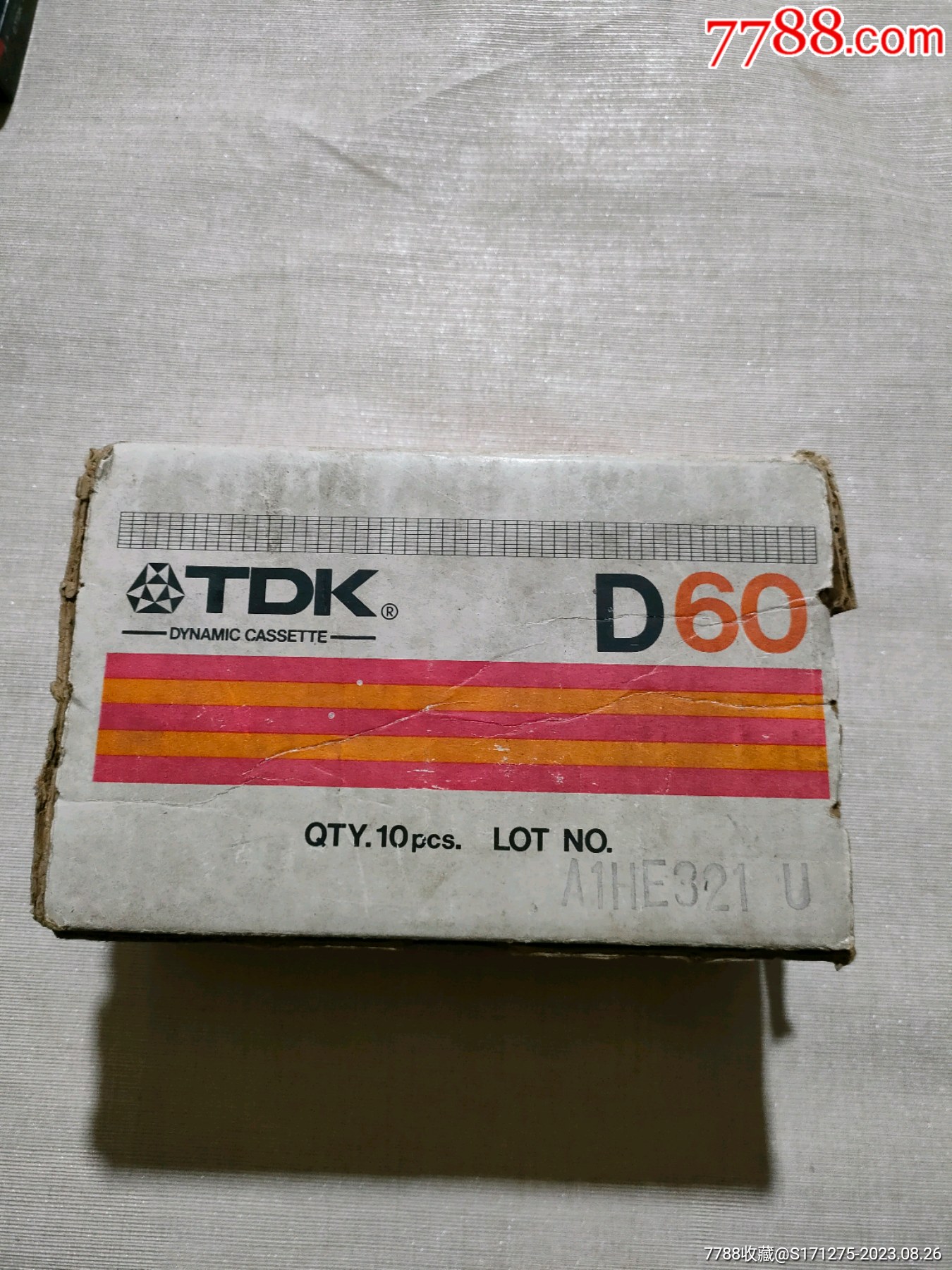 空白磁带TDK，D60【未拆封】8盘_磁带/卡带_木秀于林【7788收藏__收藏热线】