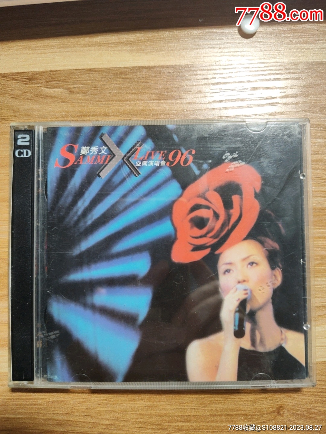 郑秀文-96空间演唱会2CD，厚歌词册，华纳唱片原版CD__【7788收藏__收藏热线】