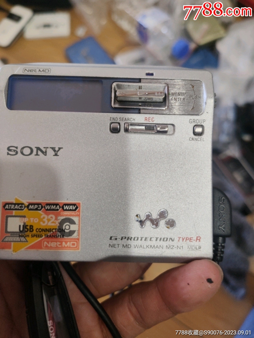极品索尼MD随身听mz-n1_随身听/mp3_表内如一【7788收藏__收藏热线】
