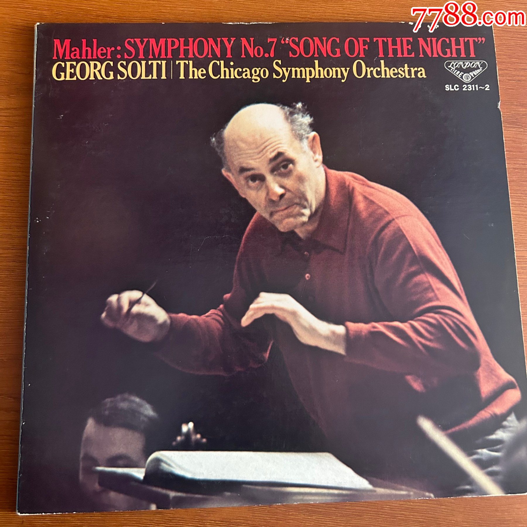 马勒第七交响曲-索尔第指挥-12寸黑胶LP-A81__【7788收藏__收藏热线】