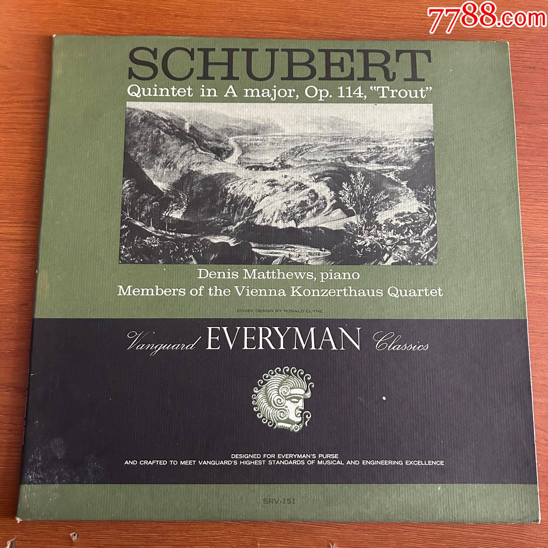 舒伯特-五重奏-antonkamper-12寸黑胶LP-A81_海外唱片/胶片_碟行音像制品店【7788收藏__收藏热线】