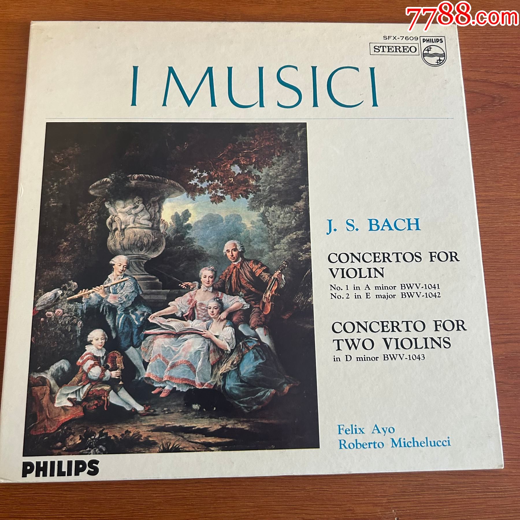 巴赫小提琴协奏曲-felixayo演奏-12寸黑胶LP-A82__【7788收藏__收藏热线】
