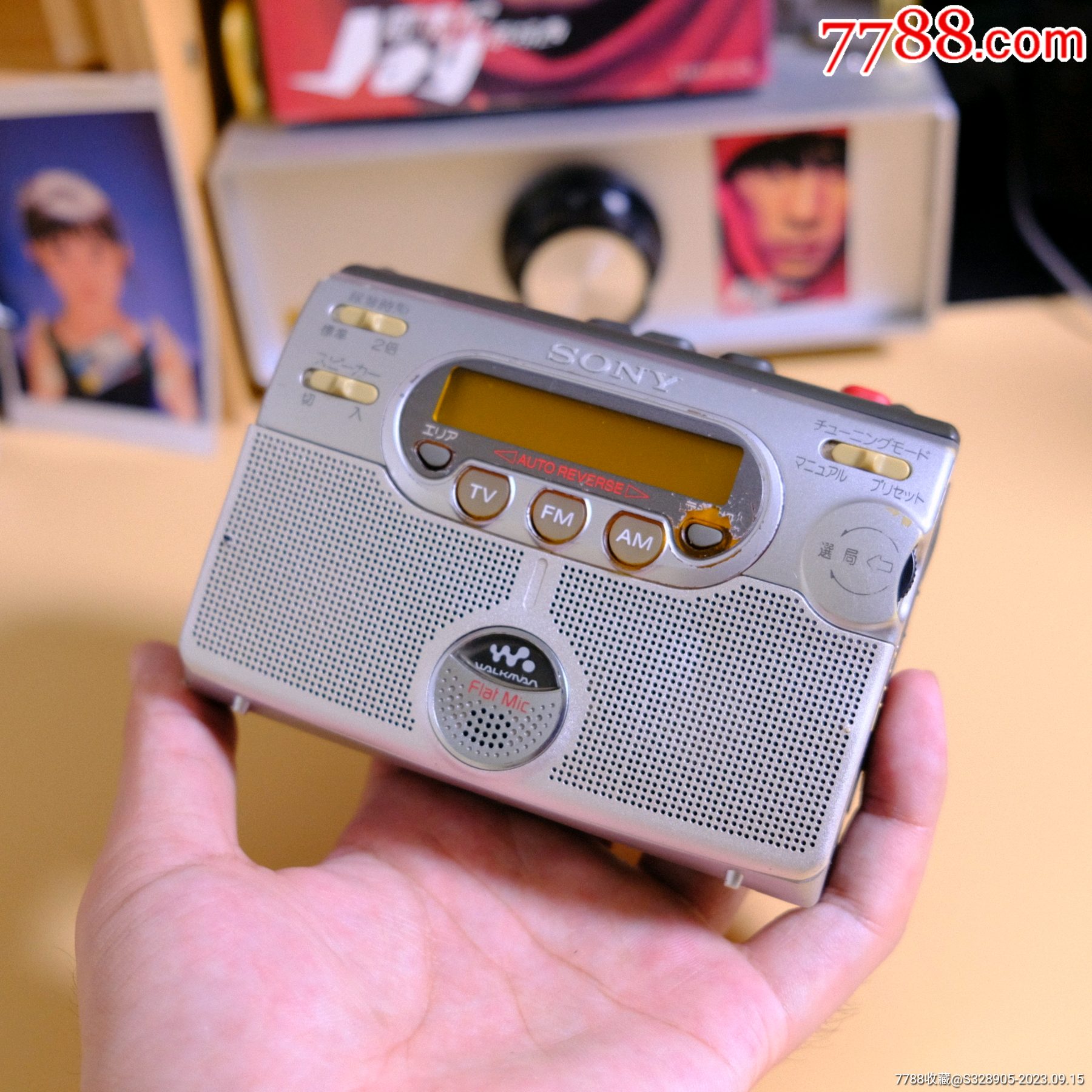 索尼经典型号WM-GX400磁带随身听__【7788收藏__收藏热线】