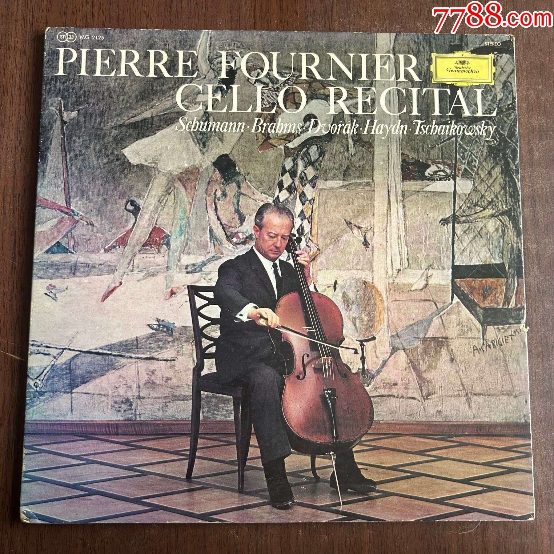 舒曼-勃拉姆斯-德沃夏克-大提琴作品-·富尼埃演奏-12寸黑胶LP-A48__【7788收藏__收藏热线】