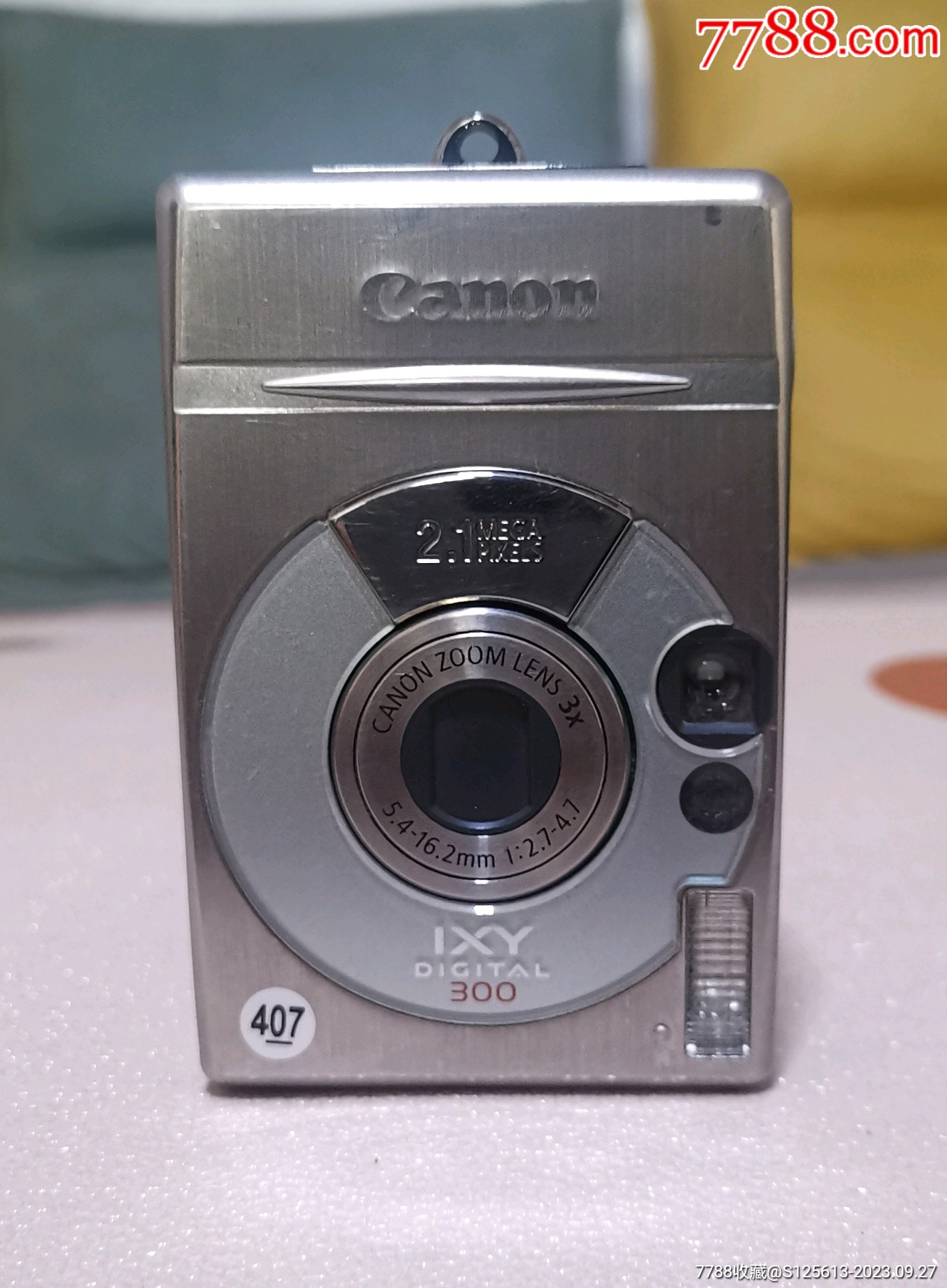 佳能ixy300卡片数码ccd相机，功能正常__【7788收藏__收藏热线】