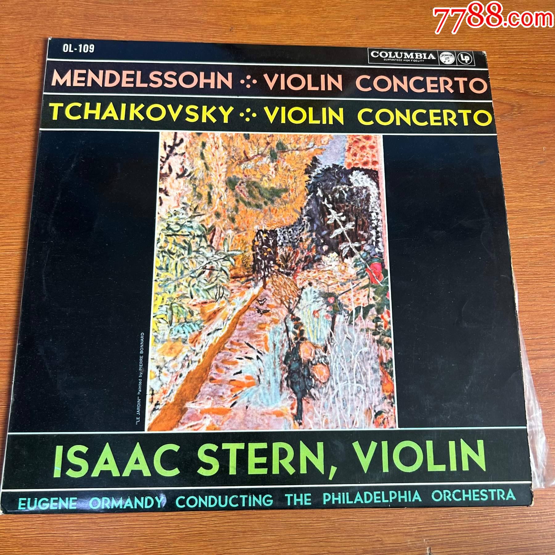 门德尔松-柴可夫斯基小提琴协奏曲-斯特恩演奏-12寸黑胶LP-A86_海外唱片/胶片_碟行音像制品店【7788收藏__收藏热线】