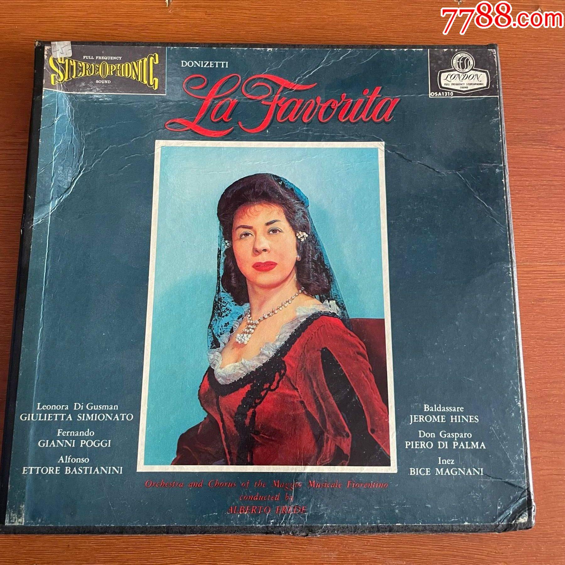 多尼采蒂-宠姬等歌剧作品集-埃雷德指挥-3LP-A43__【7788收藏__收藏热线】