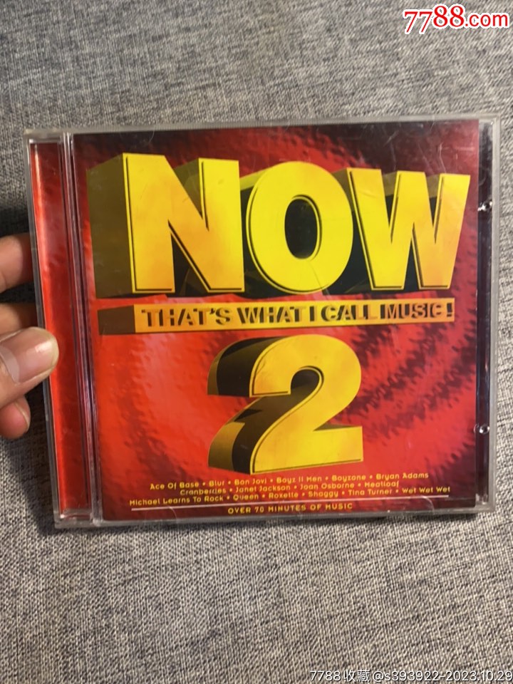 NOW2当代欧美巨星流行精选集21996HK正版Cd。碟面94新__【7788收藏__收藏热线】