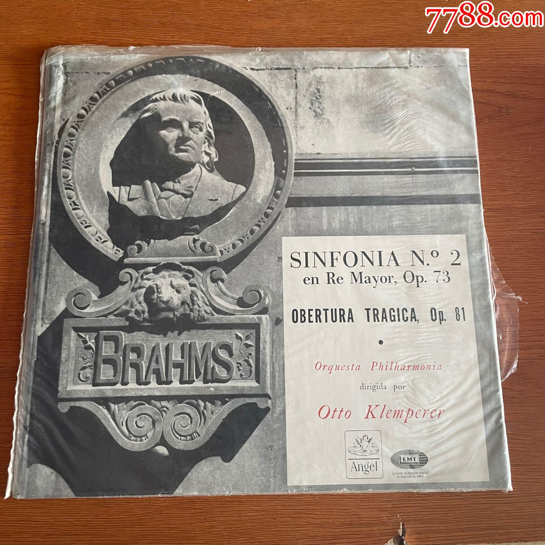 勃拉姆斯-交响曲-克伦佩勒指挥-12寸黑胶LP-A52_海外唱片/胶片_碟行音像制品店【7788收藏__收藏热线】
