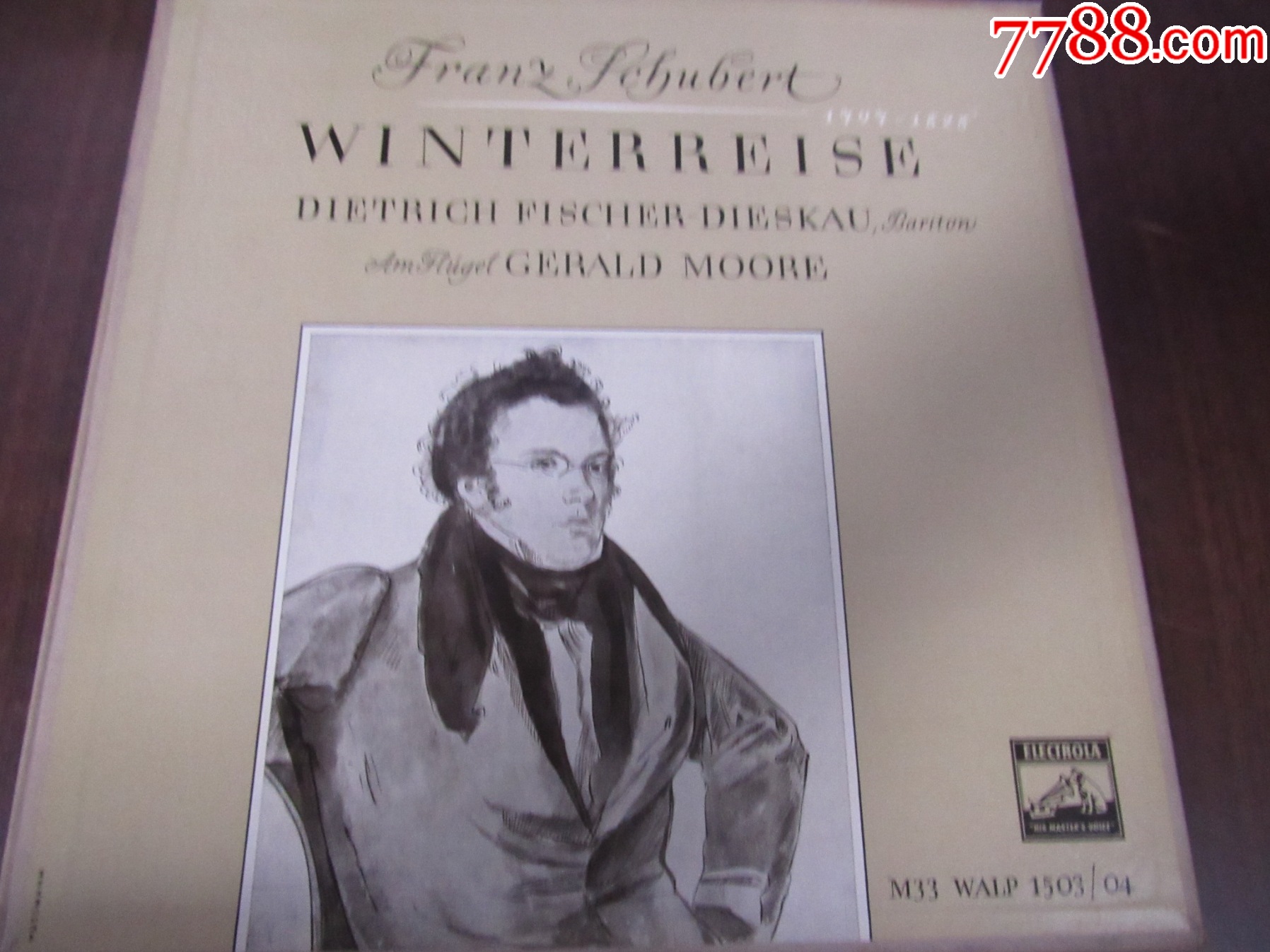 弗朗茨·舒伯特/艺术歌曲合集-12寸黑胶-欧美版-2LP__【7788收藏__收藏热线】