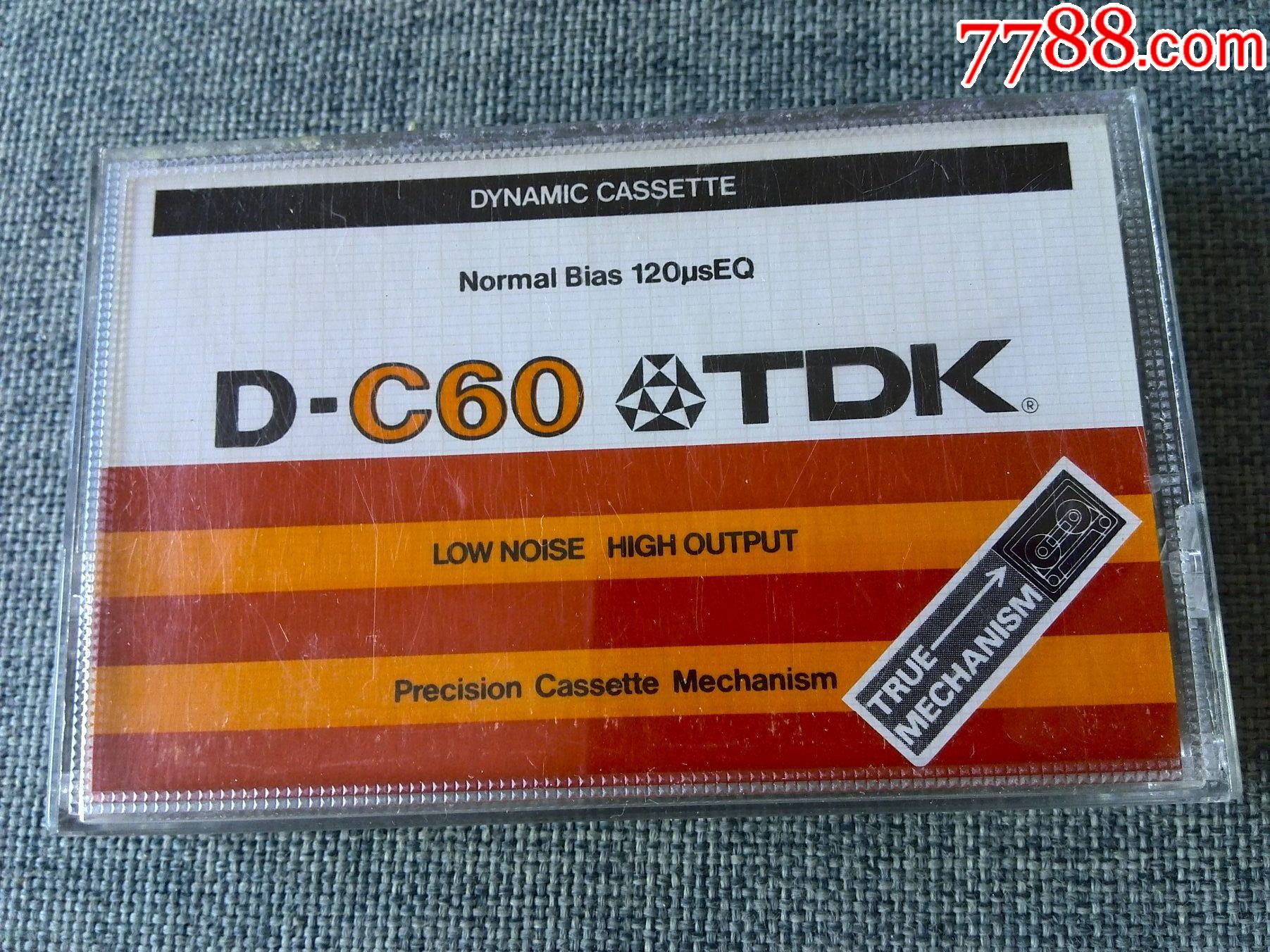 日本产，TDK--D-C60磁带（透明磁带）__【7788收藏__收藏热线】