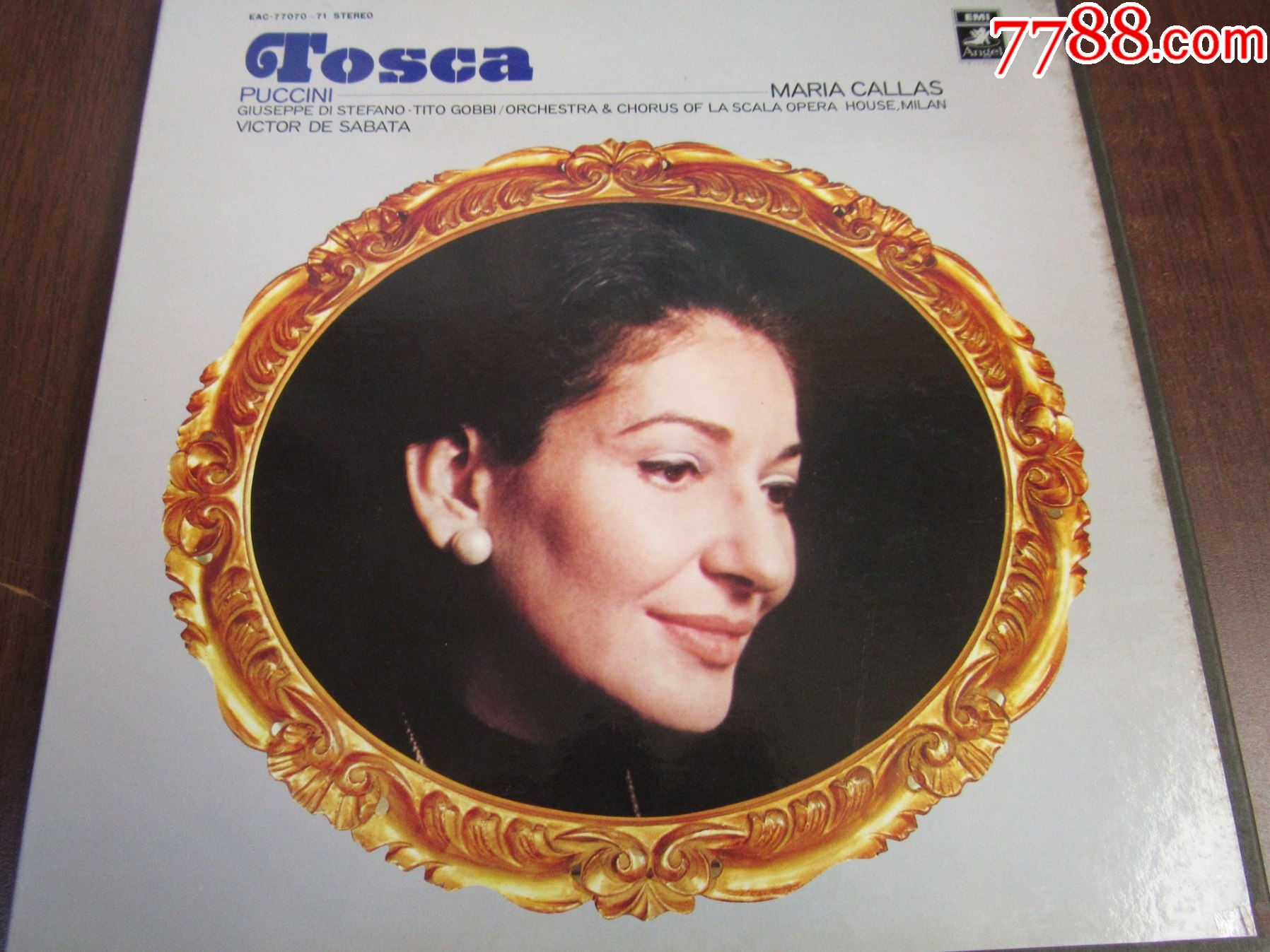 《托斯卡》/意大利歌剧-普契尼创作-12寸黑胶-日版-2LP__【7788收藏__收藏热线】