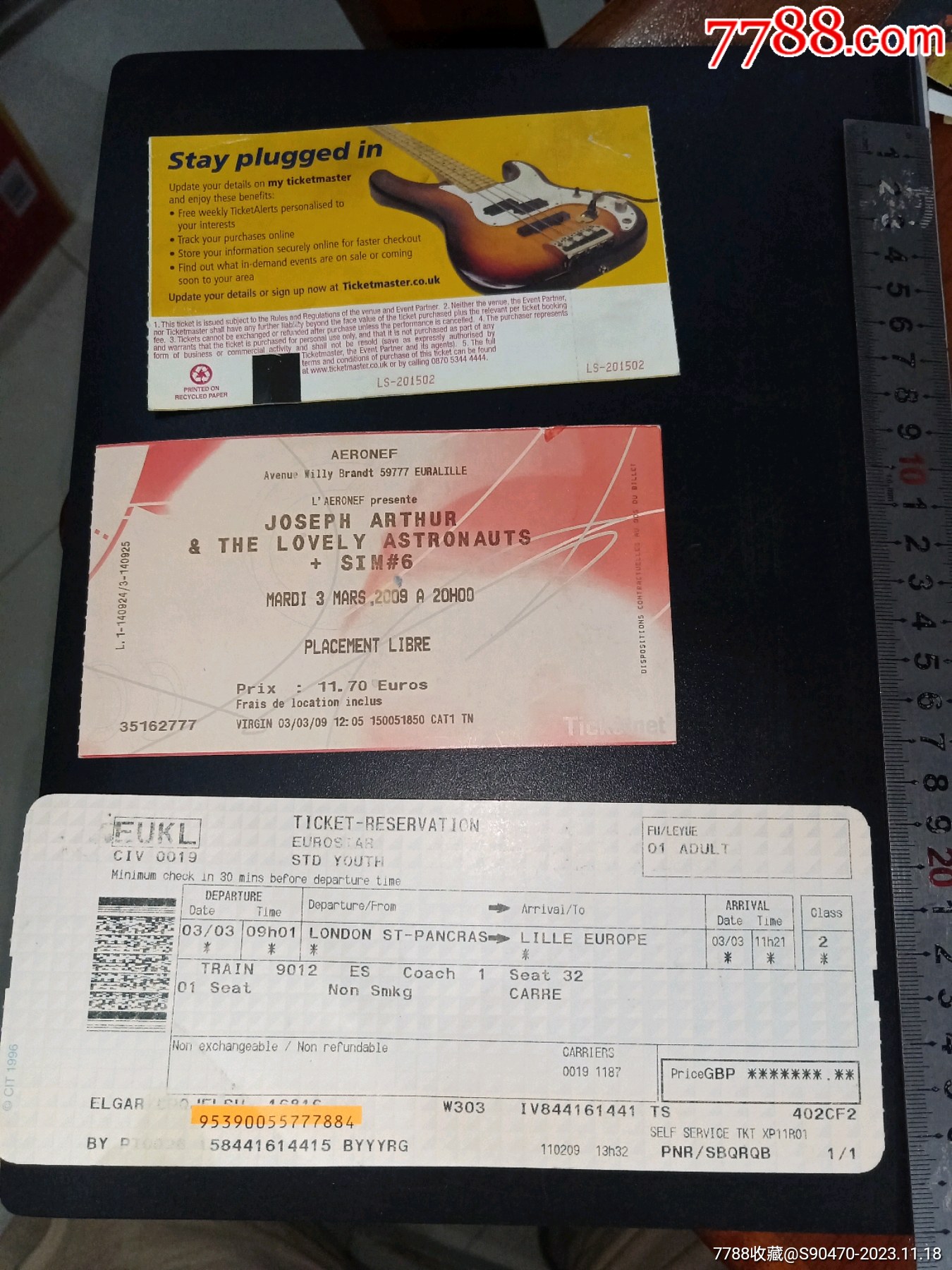 外国/广告登机牌一组-价格:3元-au35997345-飞机/航空票 -加价-7788收藏__收藏热线