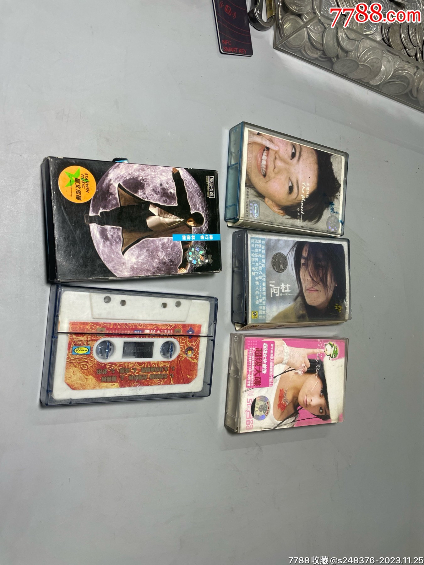 华语流行音乐专辑磁带空盒，裸带，一组__【7788收藏__收藏热线】