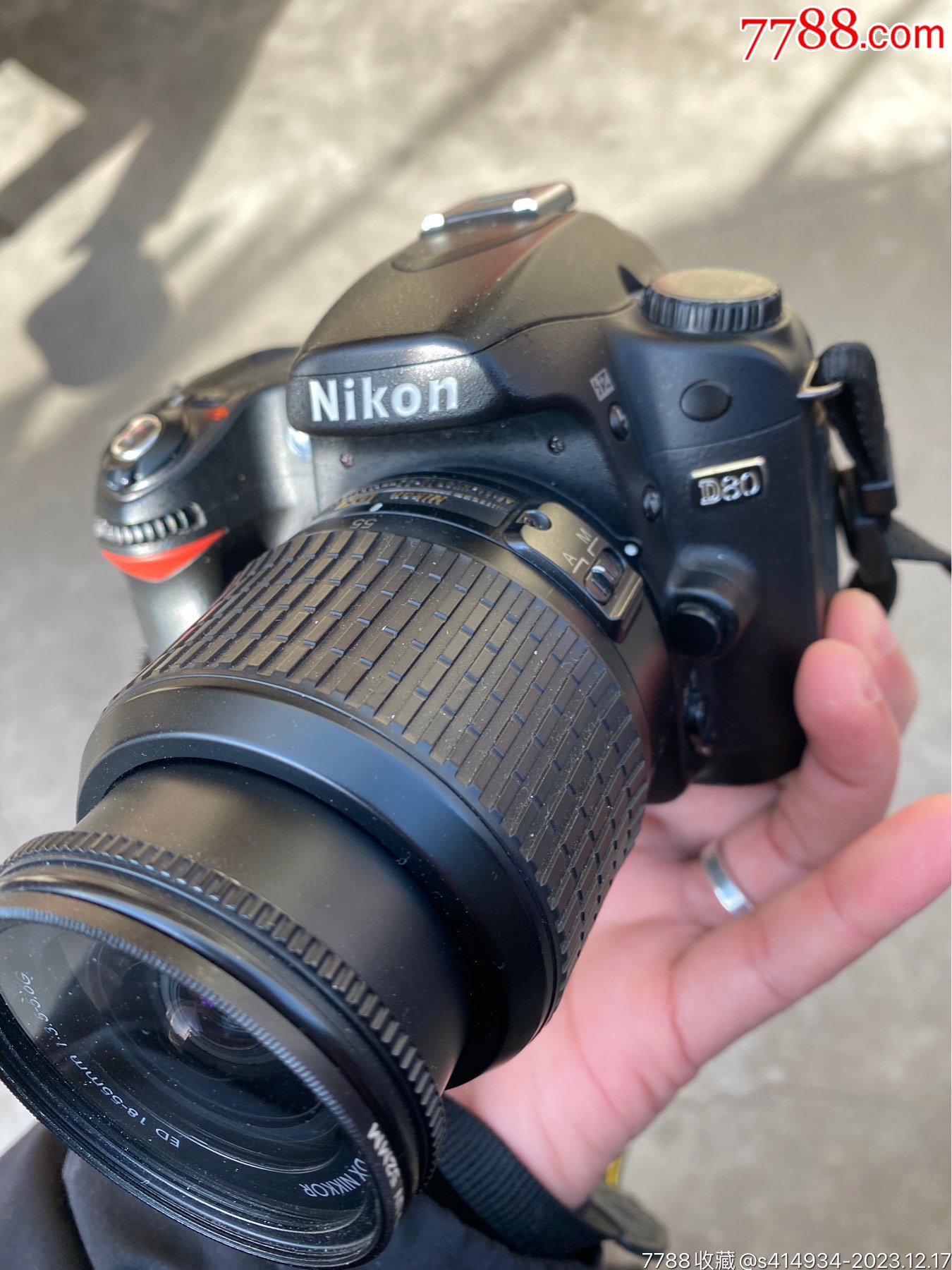 尼康d80加上尼康18-55镜头_单反相机_贵合堂【7788收藏__收藏热线】