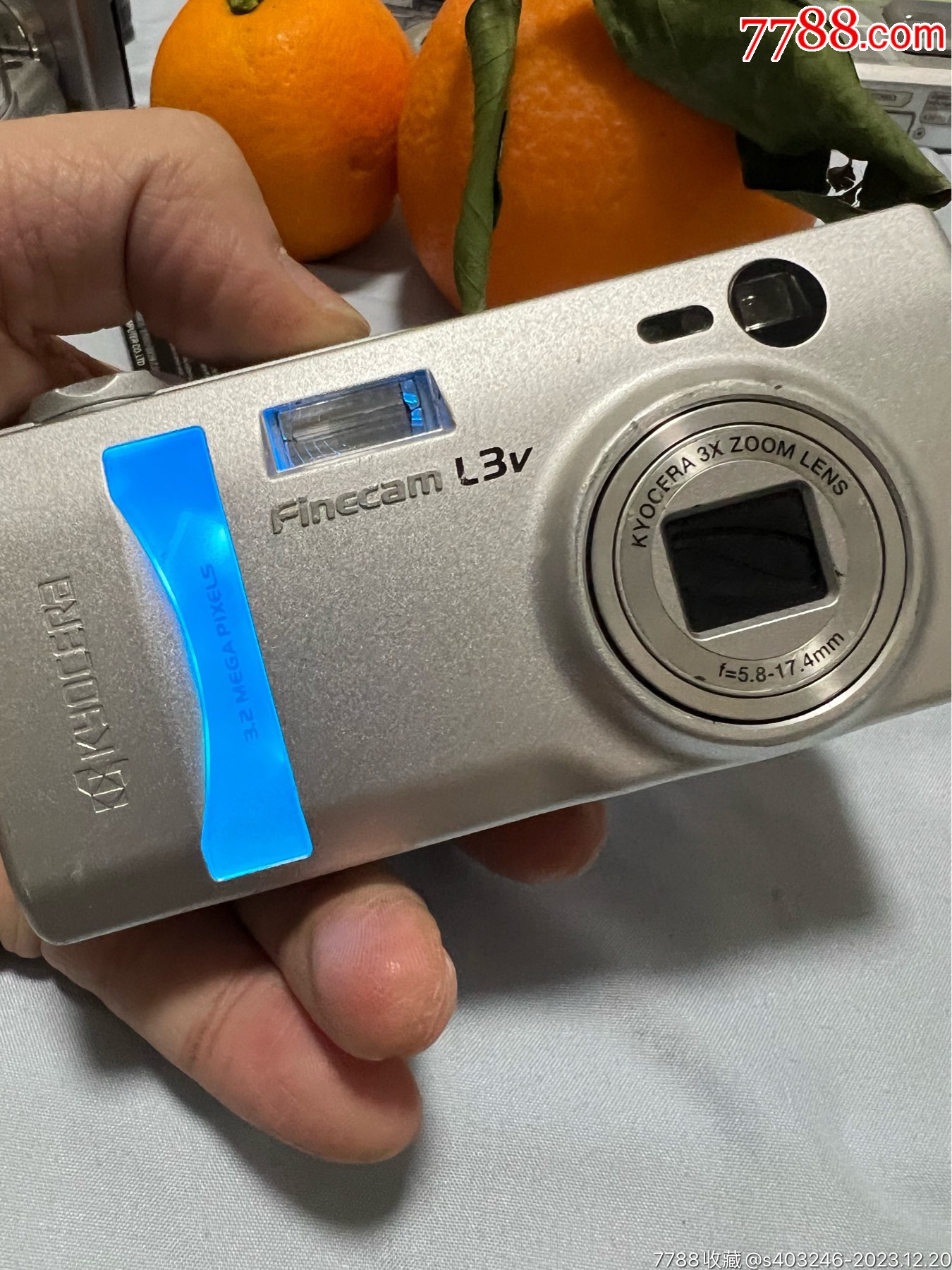日本回流，京瓷数码相机ccd__【7788收藏__收藏热线】