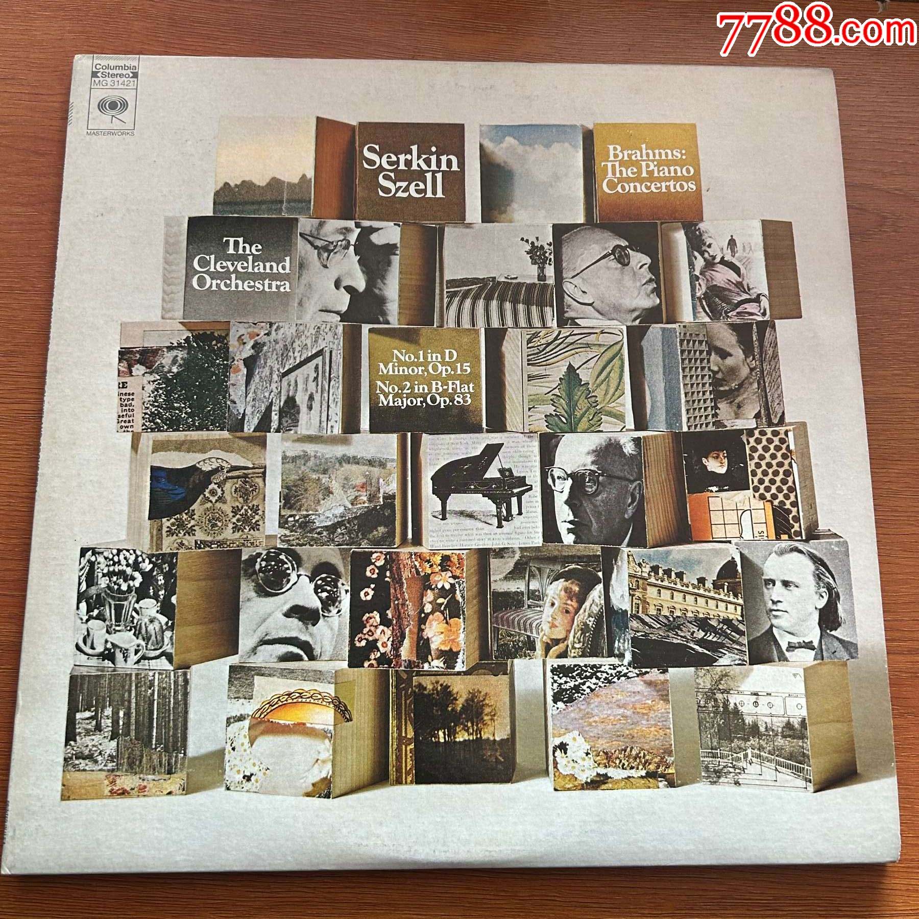 勃拉姆斯钢琴协奏曲-serkinszell-2LP-A69__【7788收藏__收藏热线】