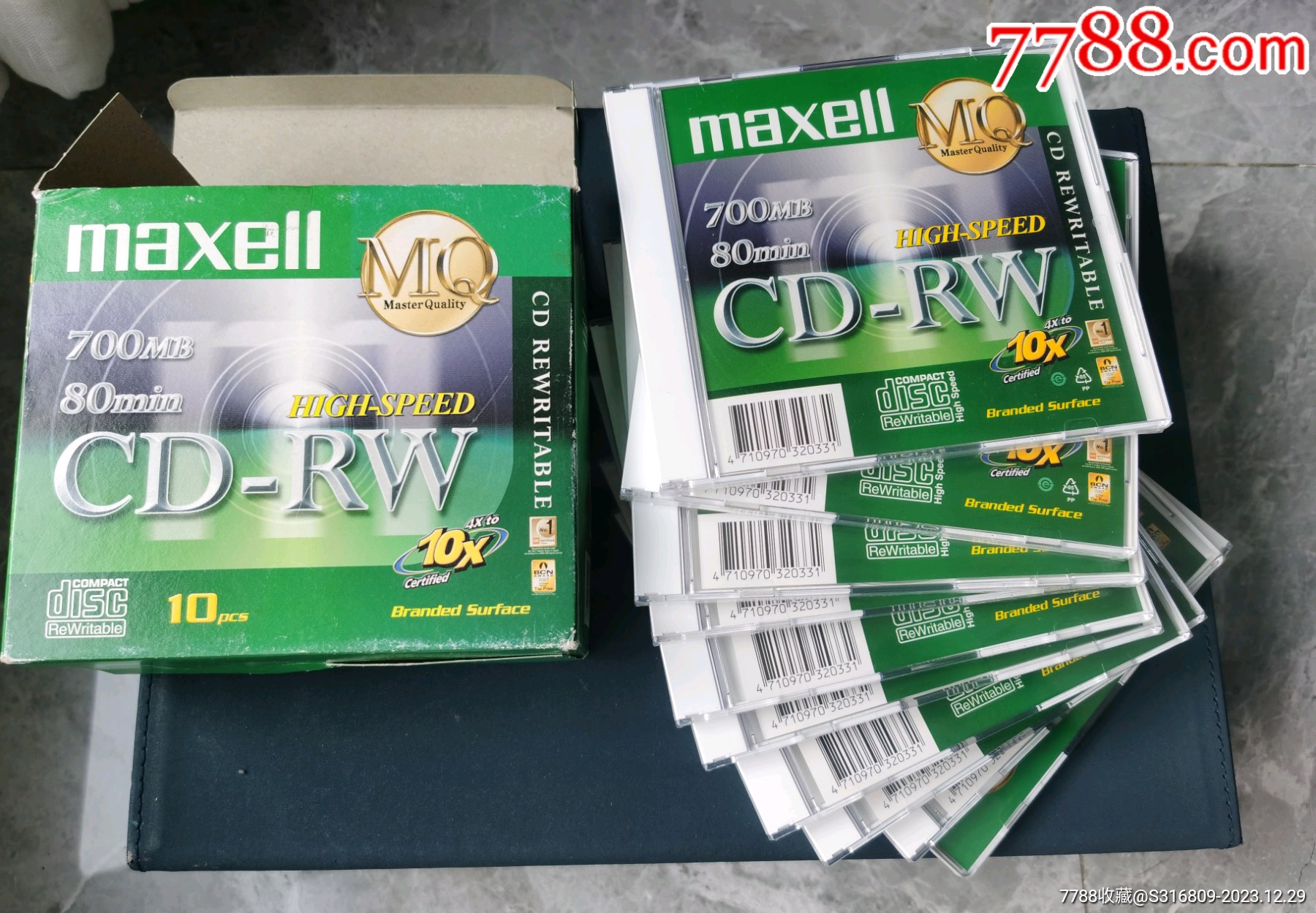 日本进口、全新、麦克赛尔CD可擦写空白刻录盘、全新正品、放心拍__【7788收藏__收藏热线】