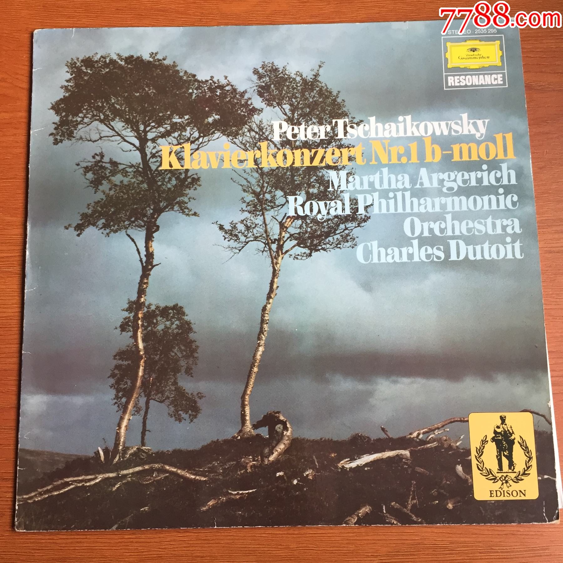 柴可夫斯基钢琴协奏曲-12寸黑胶LP-A36__【7788收藏__收藏热线】