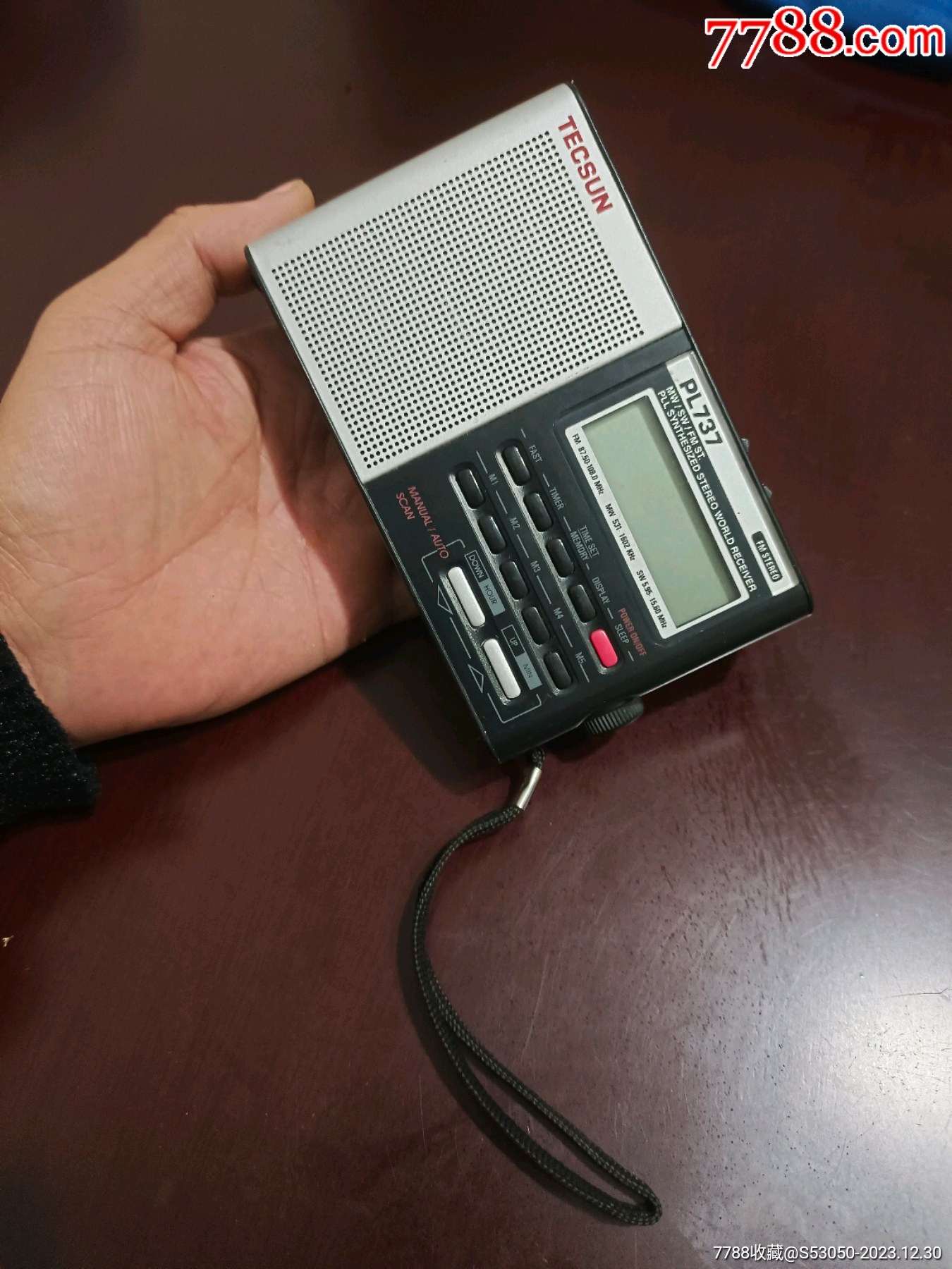 德生，pl737，收音机，装电池无反应，配件出_红河地摊陈【7788商城__七七八八商品交易平台(7788.com)】