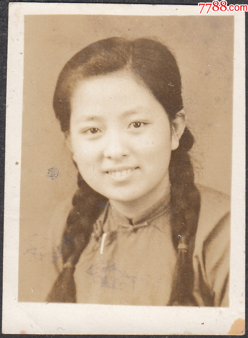 民国美女_老照片_包袱斋【7788收藏__收藏热线】