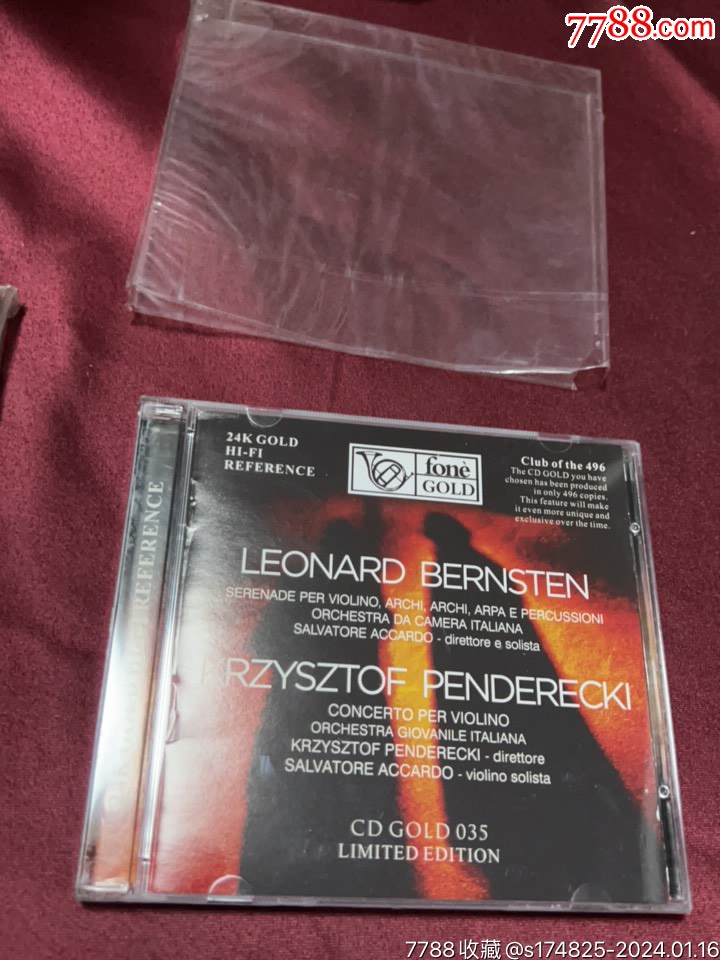 外国CD，24K金蝶，LEONARDRERNSTEN__【7788收藏__收藏热线】