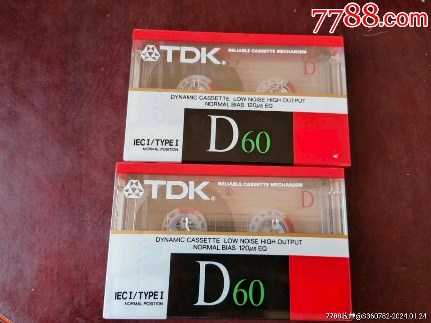 空白带TDK-D602盘全新未拆详情如图__【7788收藏】