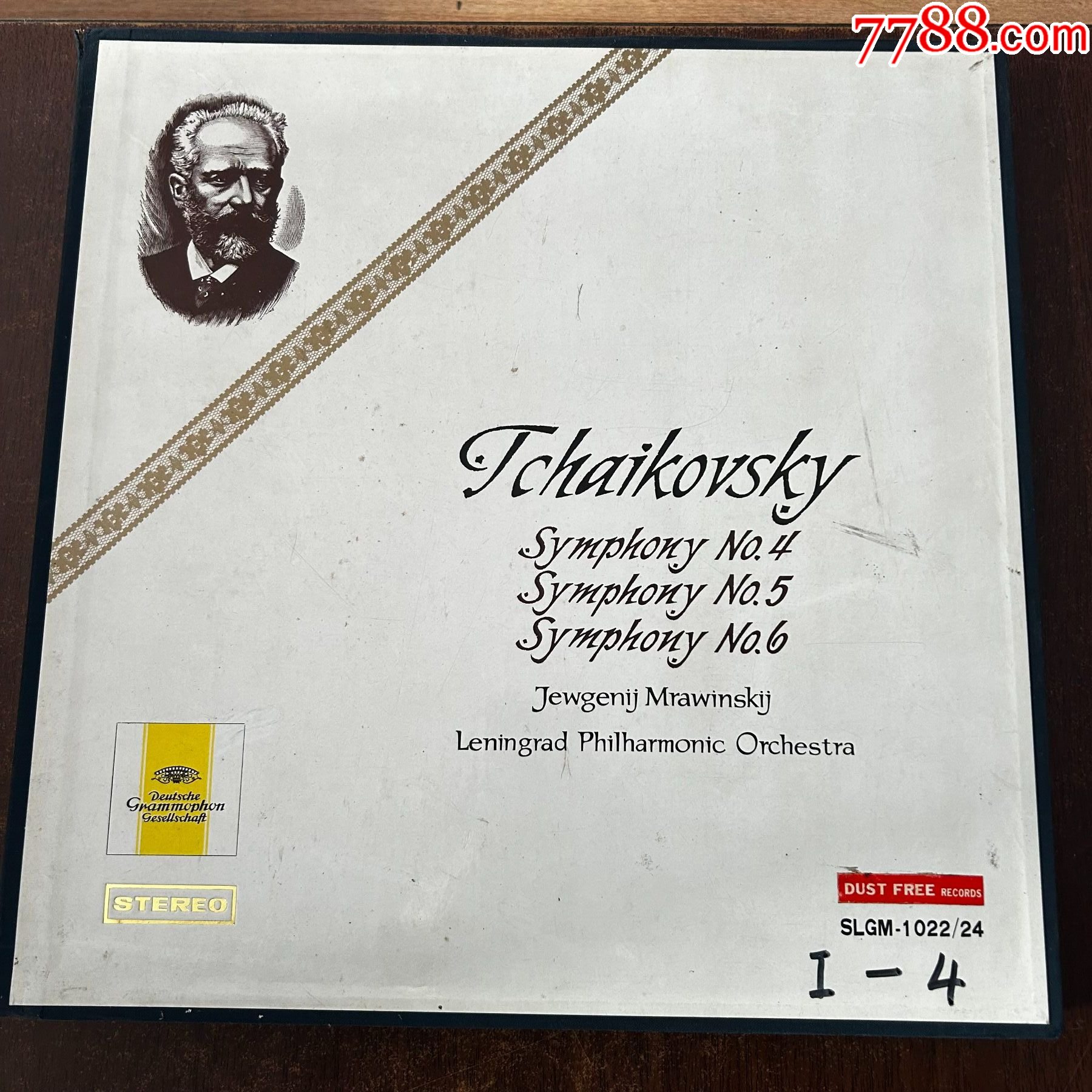 柴可夫斯基，第三第四第五交响曲，叶夫根尼·姆拉文斯基指挥3LP，A48__【7788收藏__收藏热线】