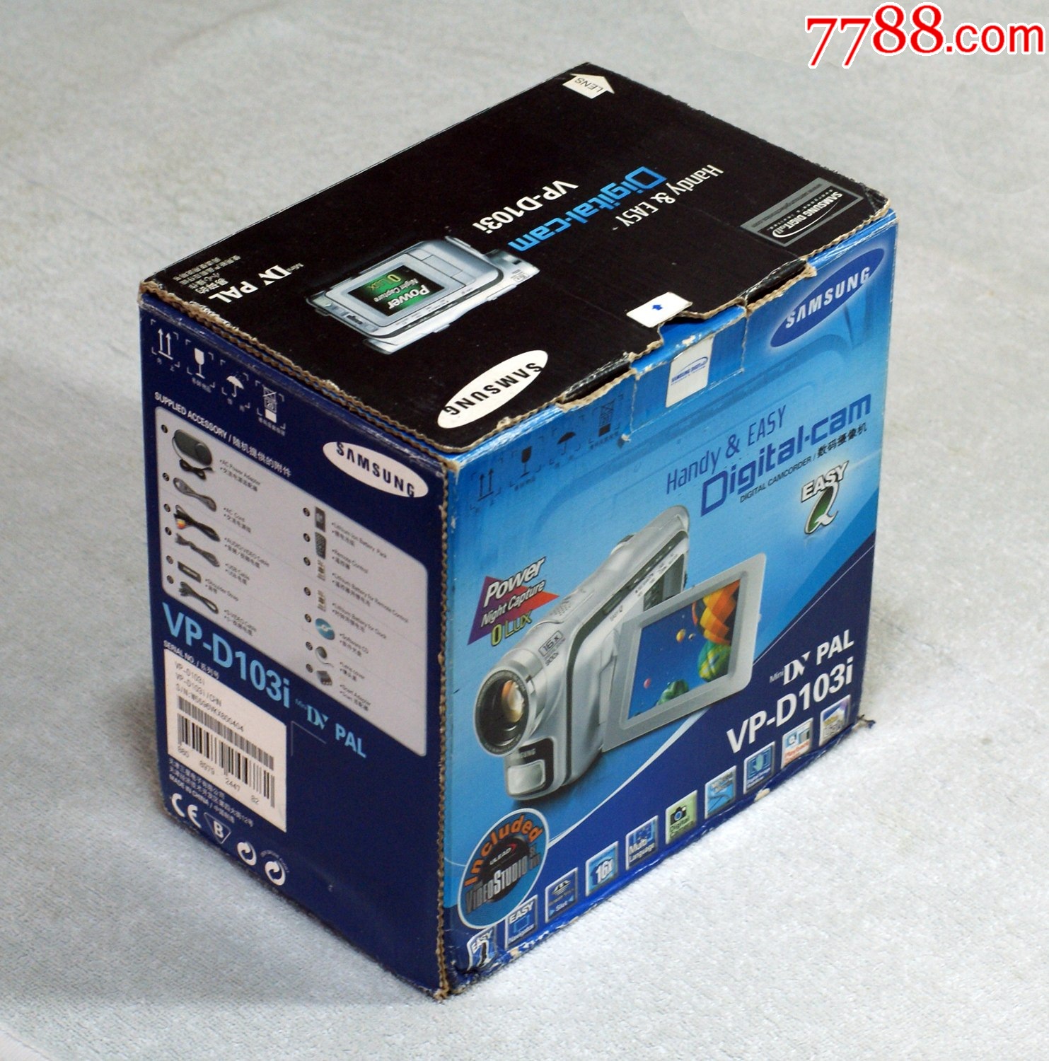 三星D103i数码DV机，功能及品相都好，到手就能玩__【7788收藏__收藏热线】