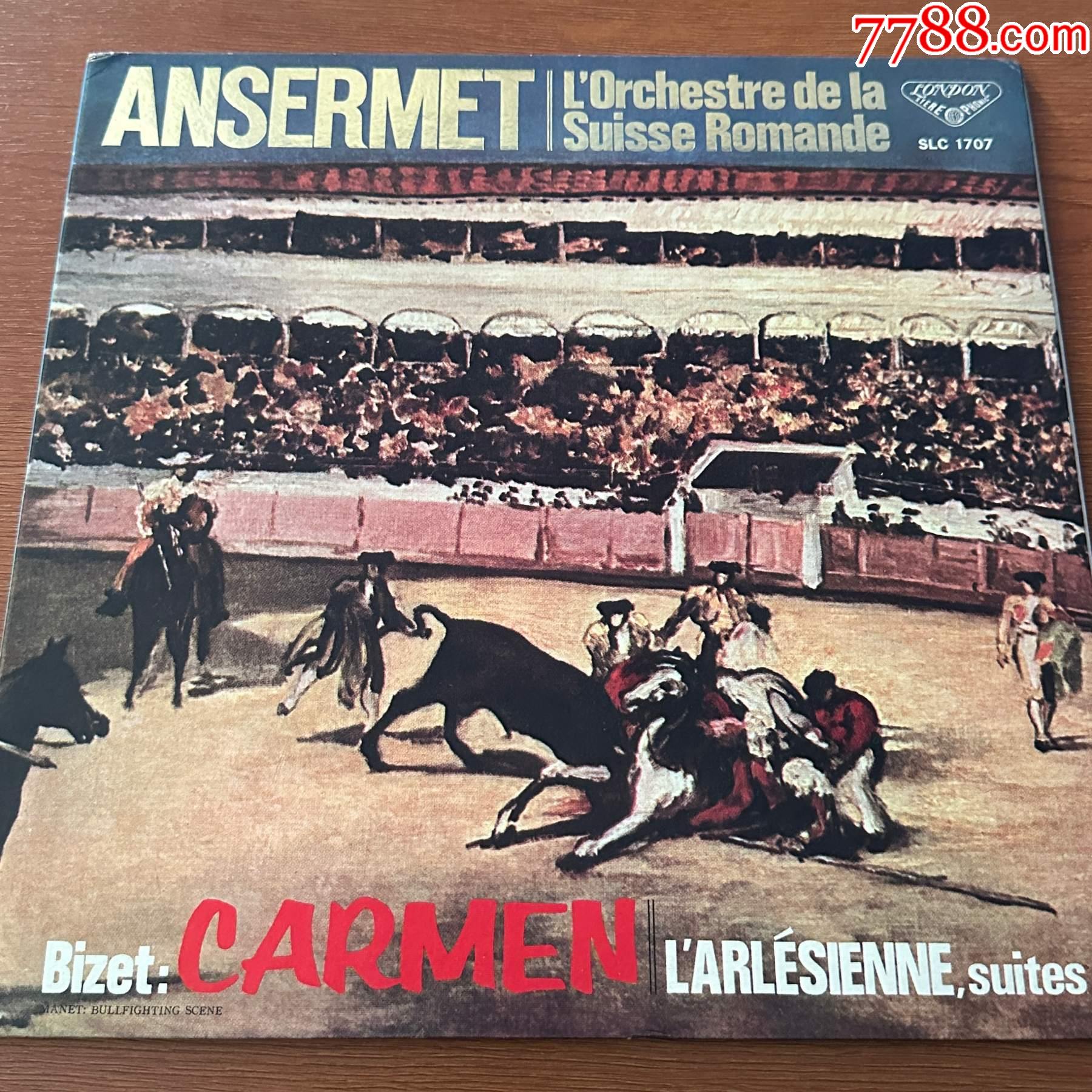 比才-卡门组曲-阿莱城姑娘组曲-12寸黑胶LP-A52__【7788收藏__收藏热线】